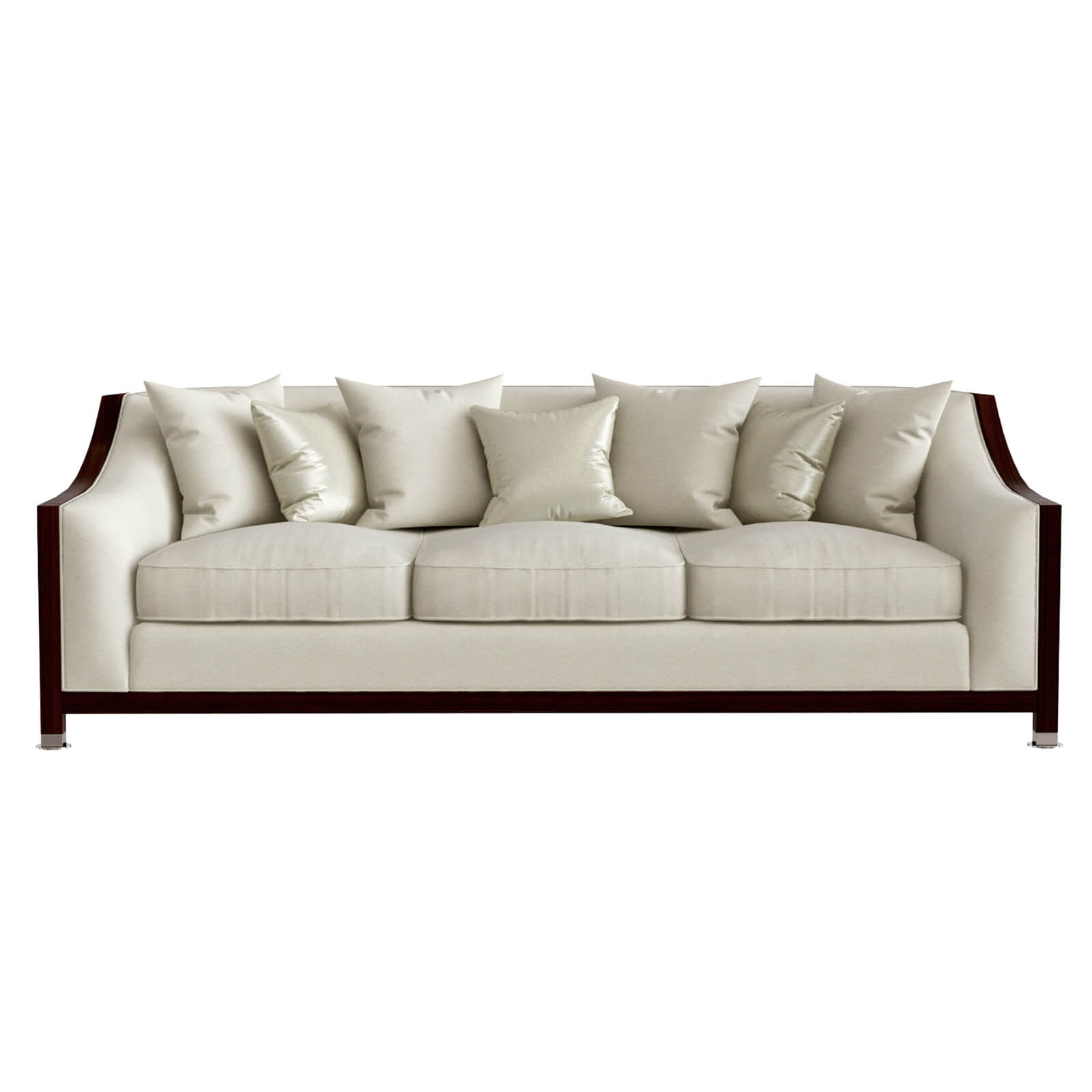 Linley Grosvenor Show Wood 3 Seater Sofa - 3D Model by artpolka