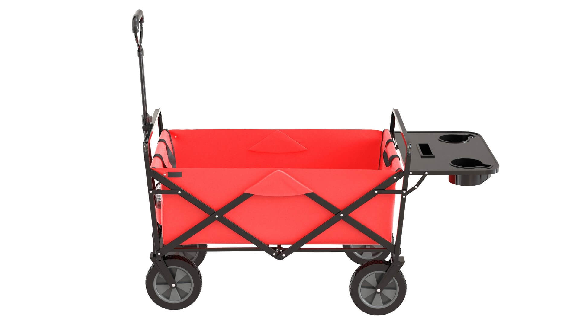Mac Sports Collapsible Folding Outdoor Utility Wagon Red - 3D Model by ...
