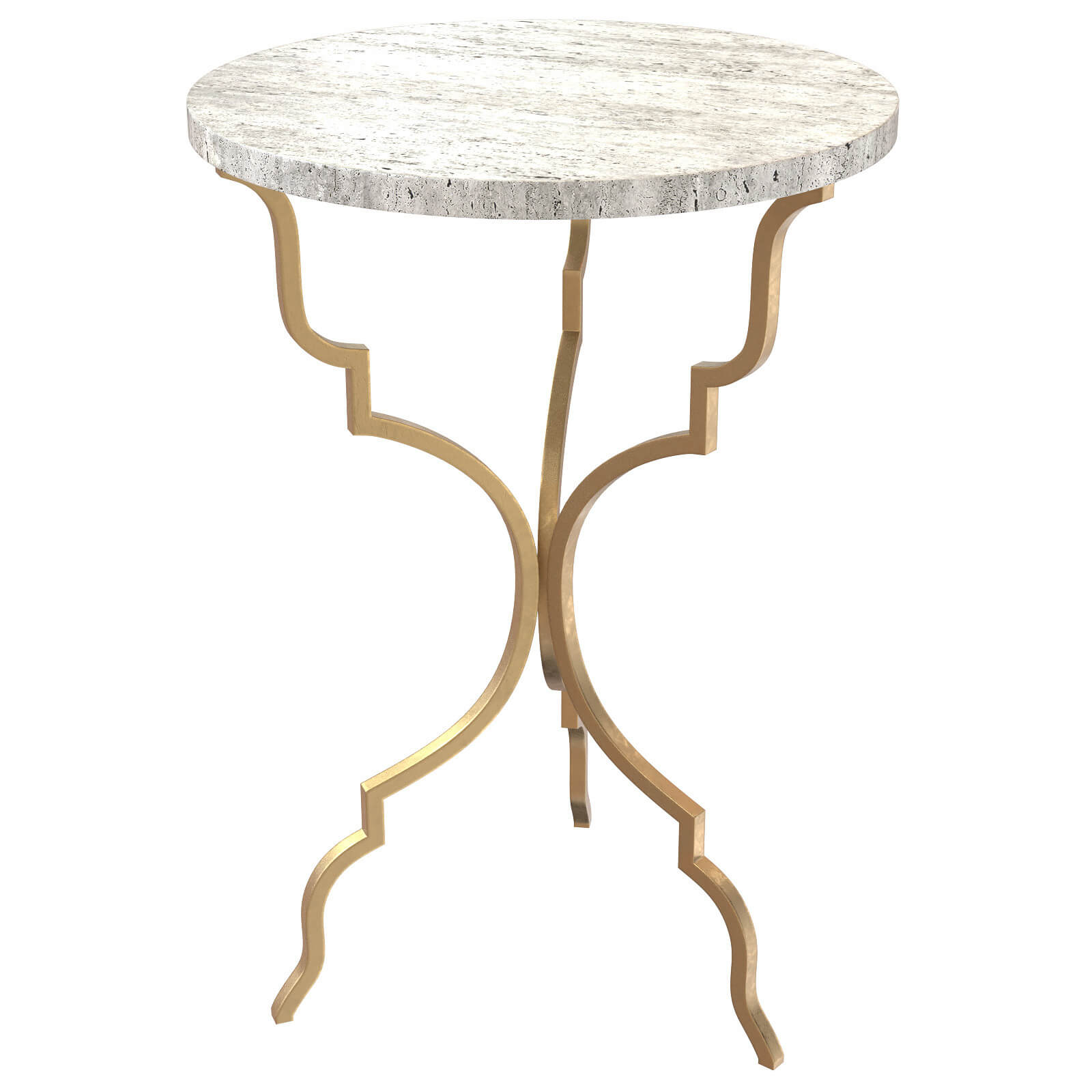 Martini 24 Tall Pedestal End Table - 3D Model by artpolka