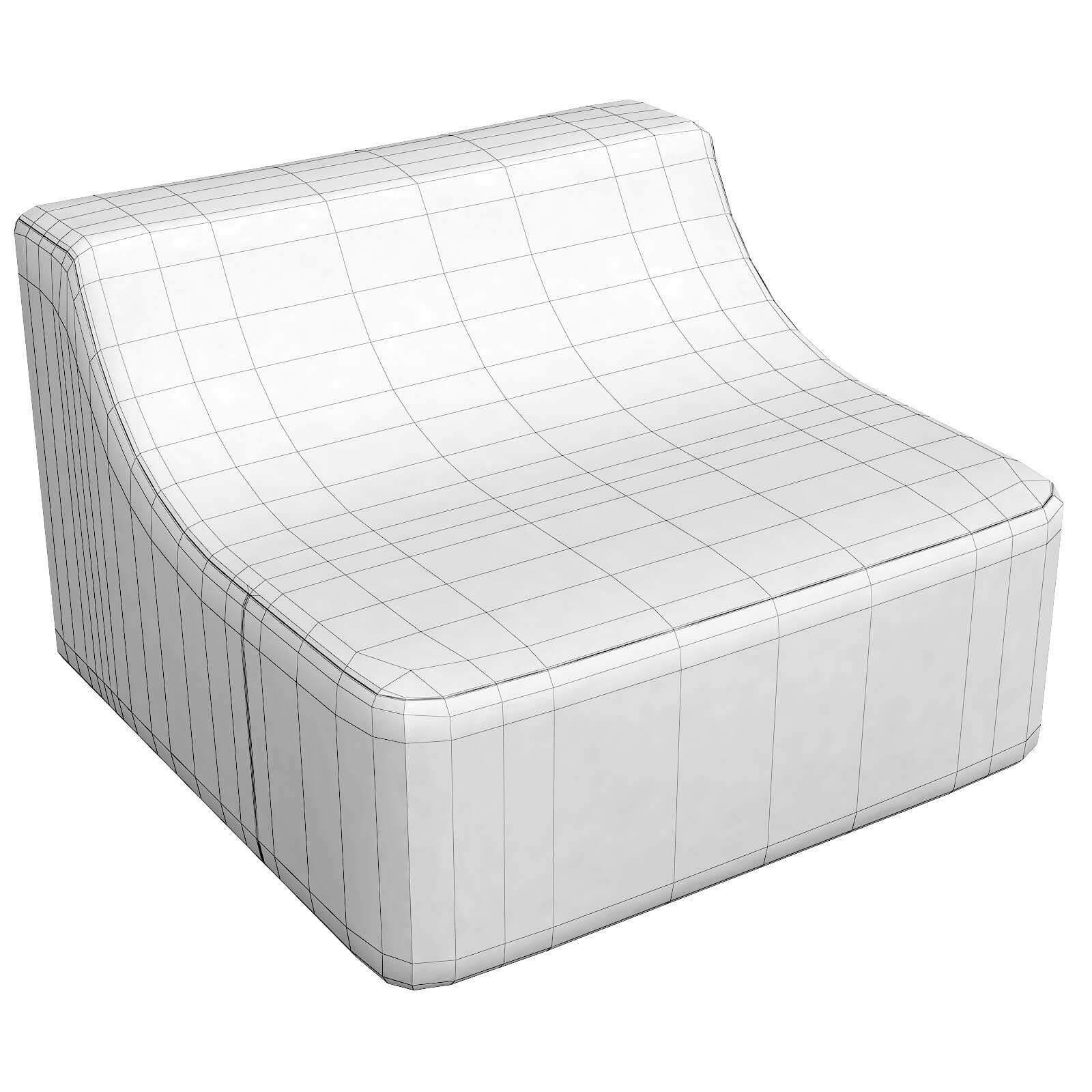 Minotti Hockney Chair Rodolfo Dordoni - 3D Model by artpolka