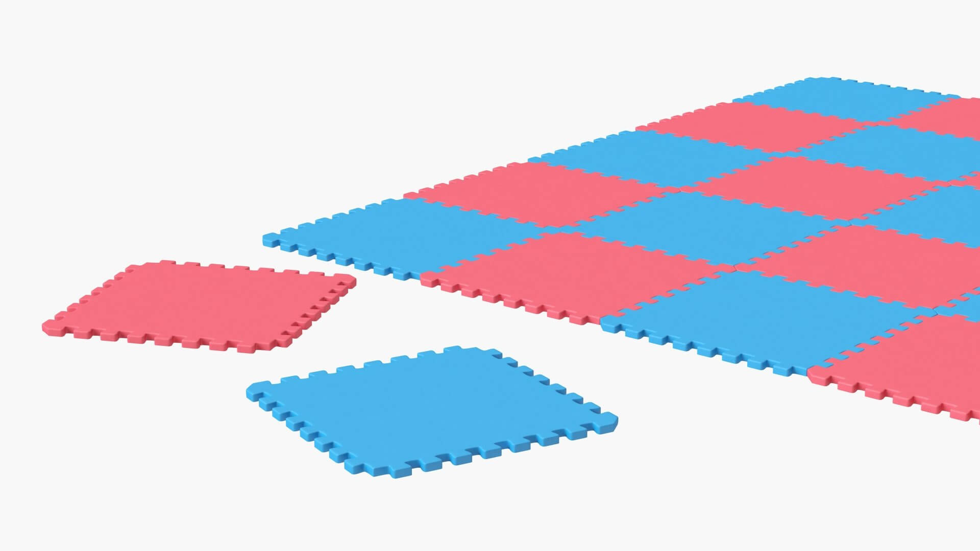 Model Sport Tatami Taekwondo Mat Puzzle by artpolka