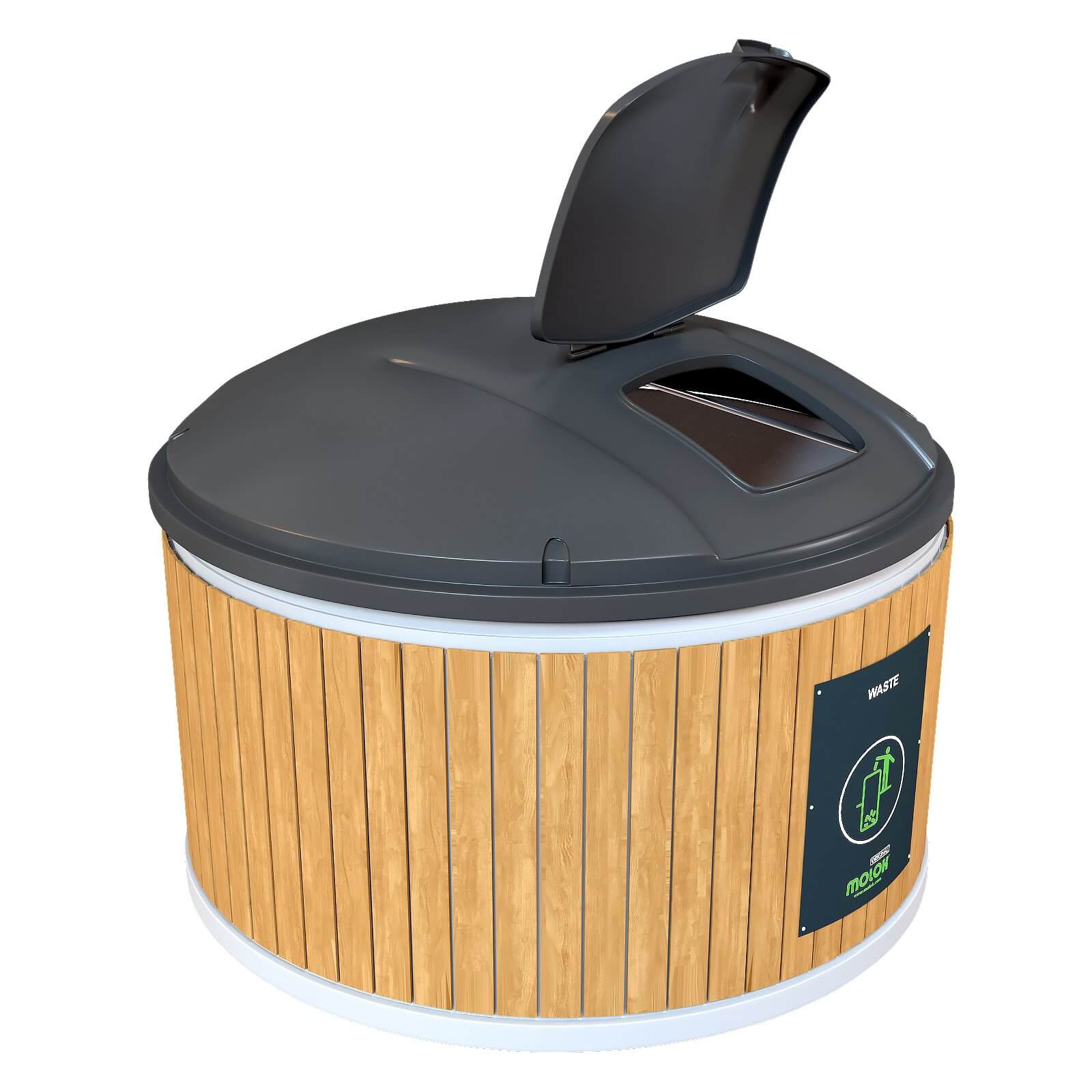 Animated Molok Waste Container - 3D Model by artpolka