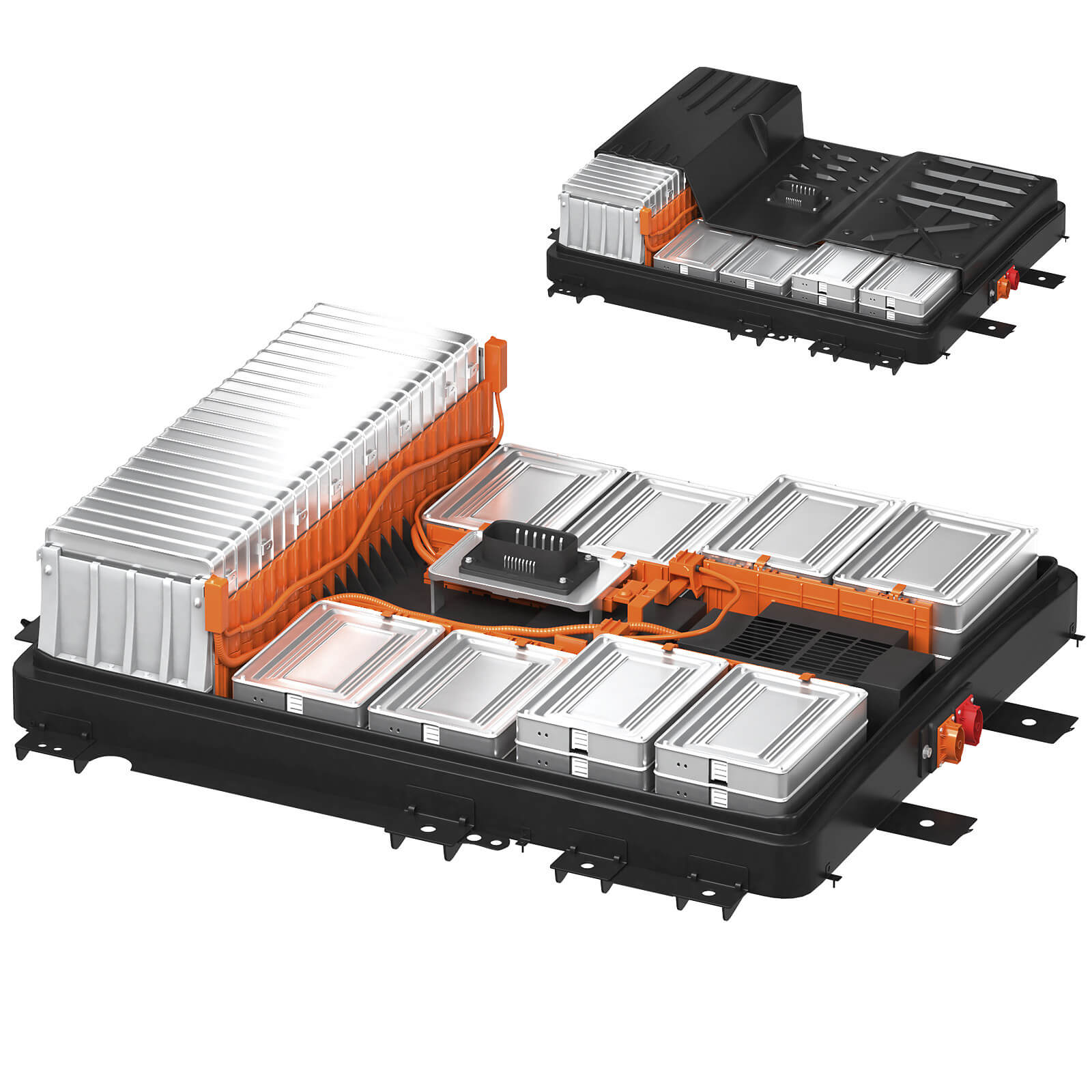 Nissan Leaf Battery Cell Lithium-Ion Battery 3D Model by artpolka
