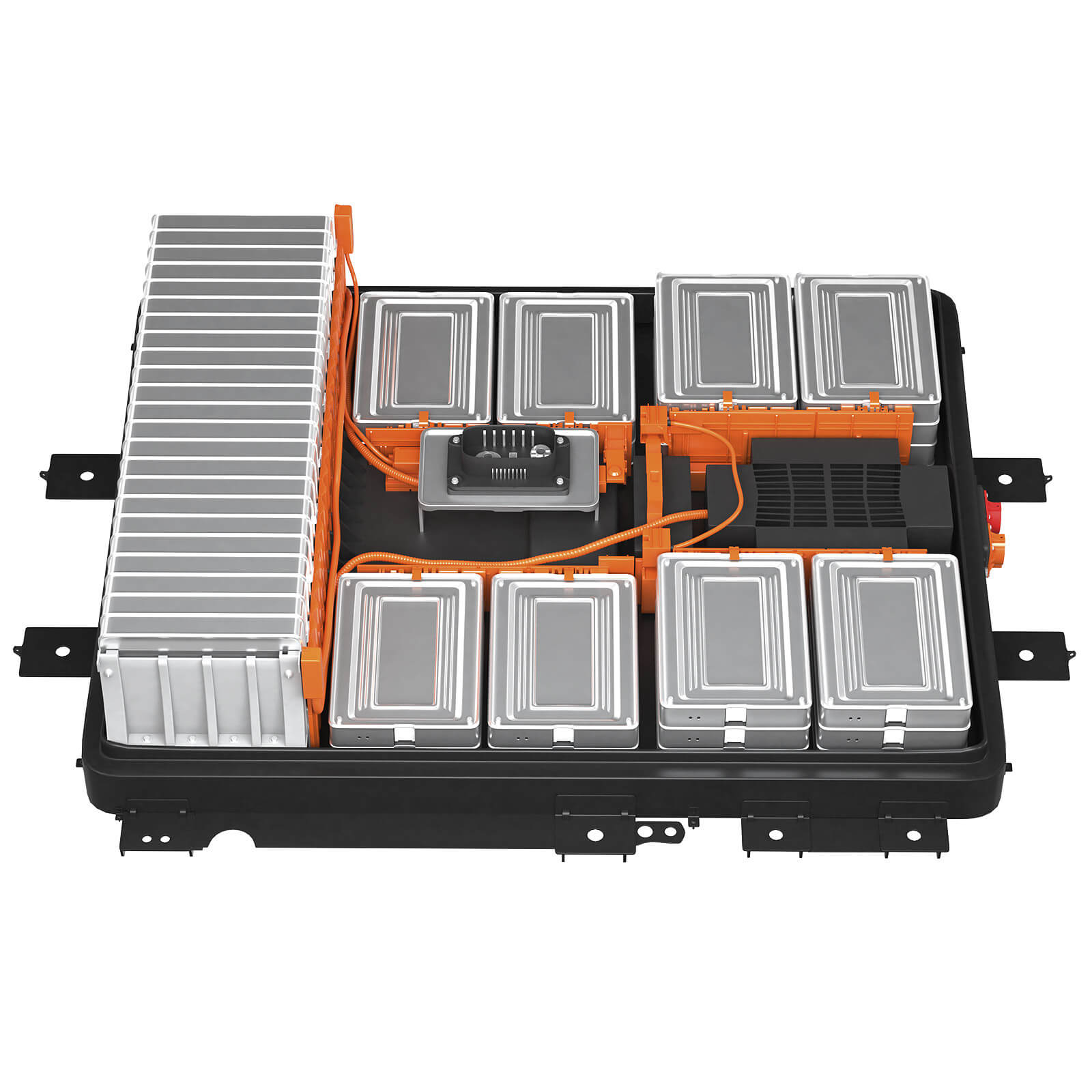 Nissan Leaf Battery Cell Lithium-Ion Battery 3D Model by artpolka