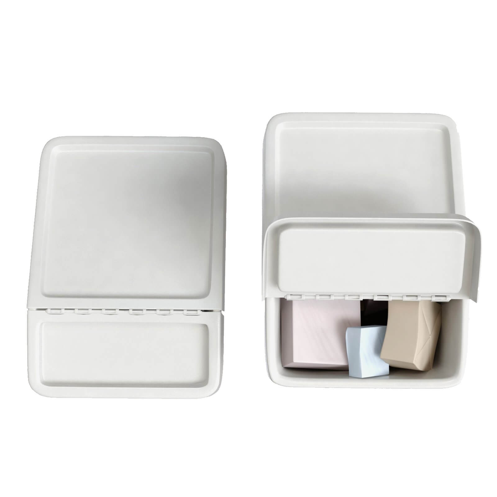 Sortera IKEA Recycling Bin with Lid, White - 3D Model by artpolka