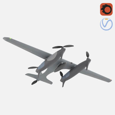 Unmanned Heaven Drone Raider Loader - 3D Model by artpolka