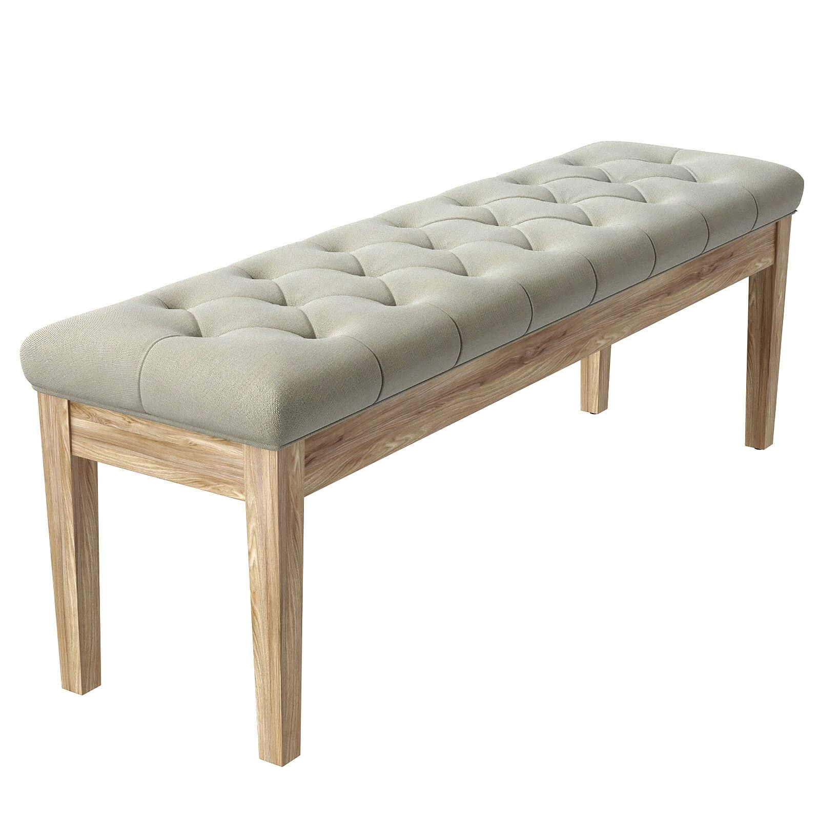 Verona Home Radcliffe Velvet Tufted Bench - 3D Model by artpolka