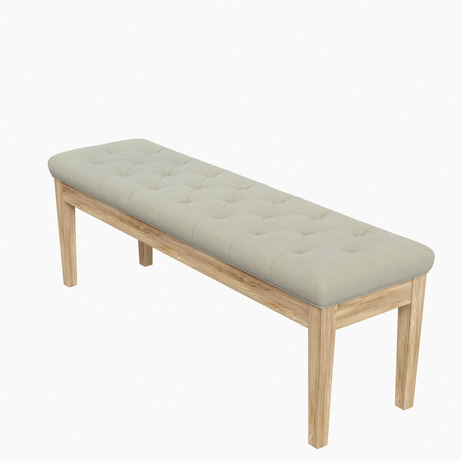 Verona Home Radcliffe Velvet Tufted Bench - 3D Model by artpolka