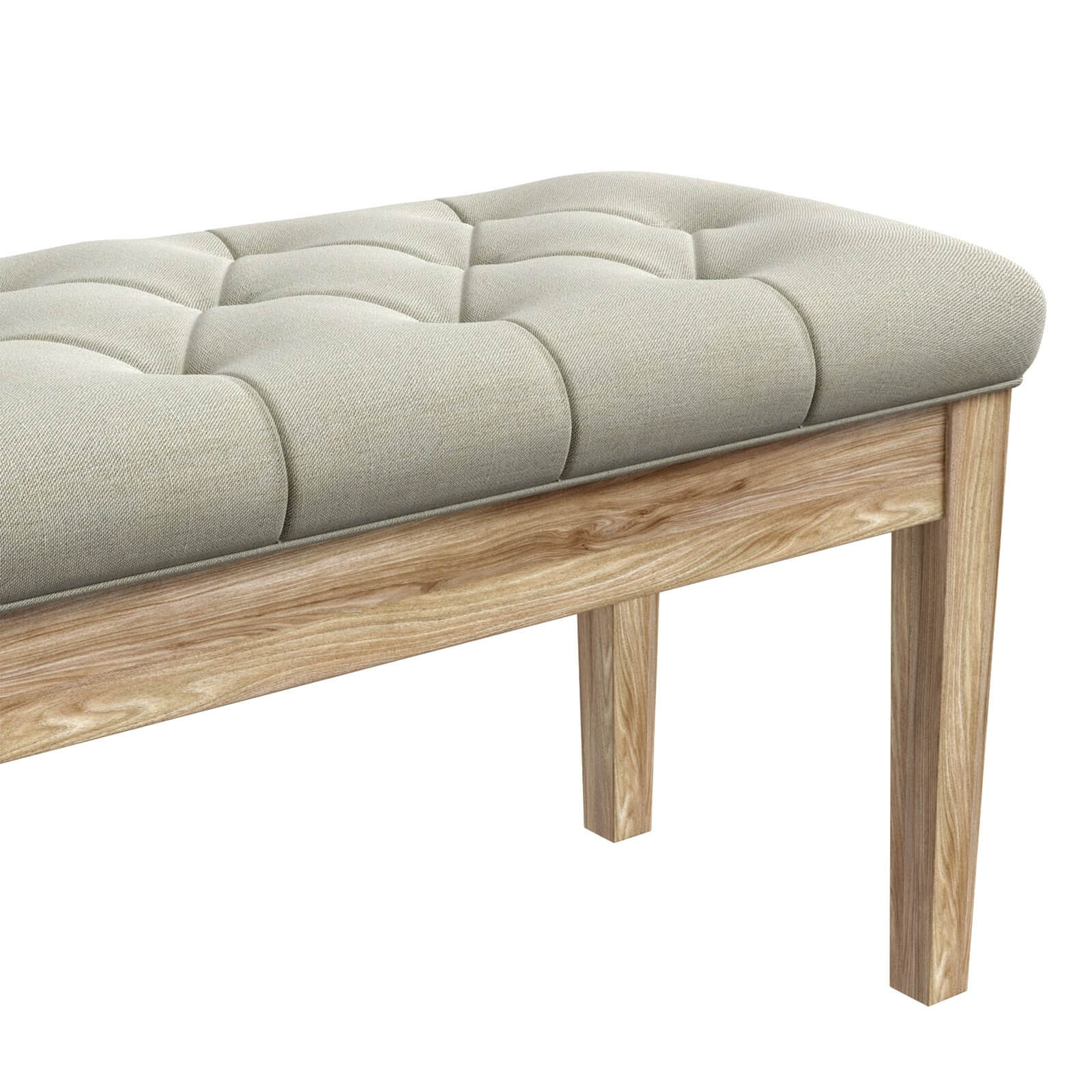 Verona Home Radcliffe Velvet Tufted Bench - 3D Model by artpolka