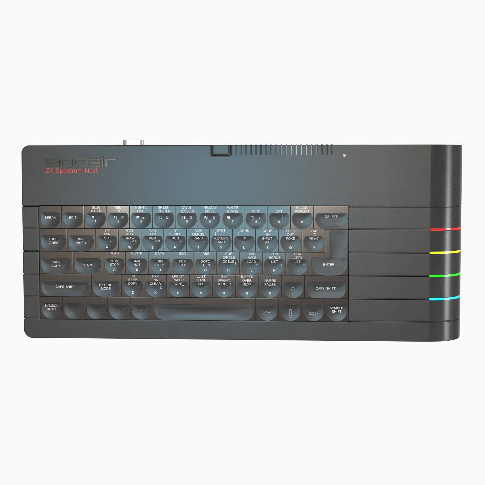 ZX Spectrum Next Sinclair - 3D Model by artpolka