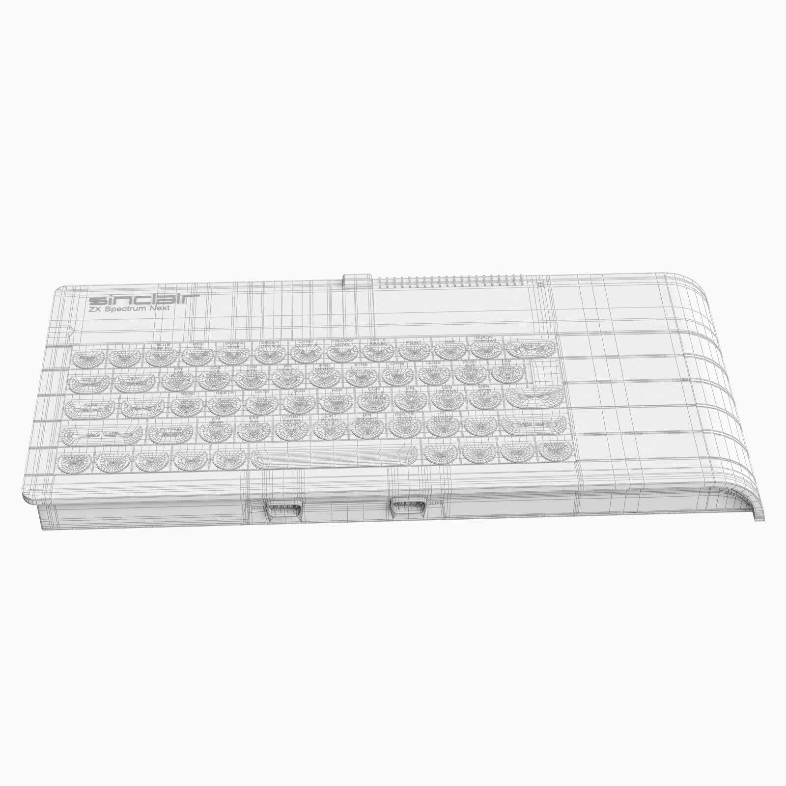 ZX Spectrum Next Sinclair - 3D Model by artpolka