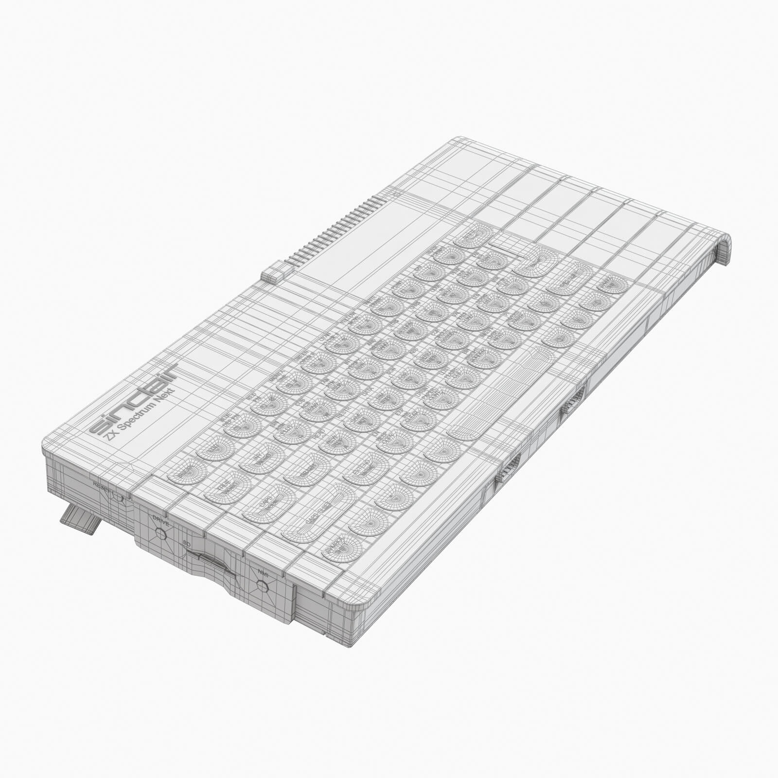 ZX Spectrum Next Sinclair - 3D Model by artpolka
