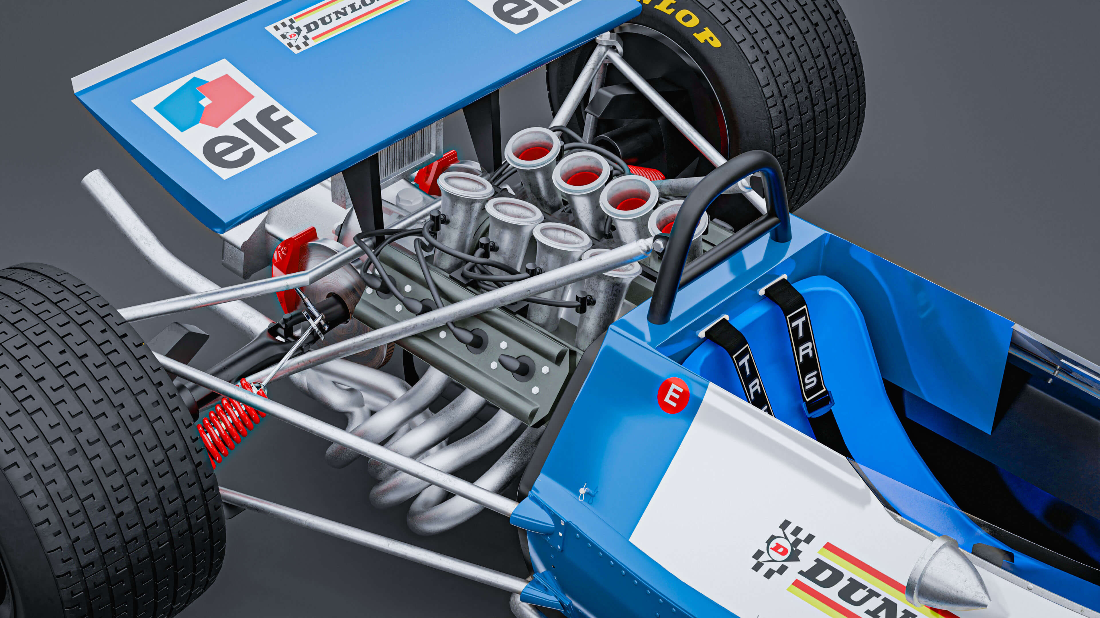 1969 Matra MS80 - 3D Model by artsbybildraw