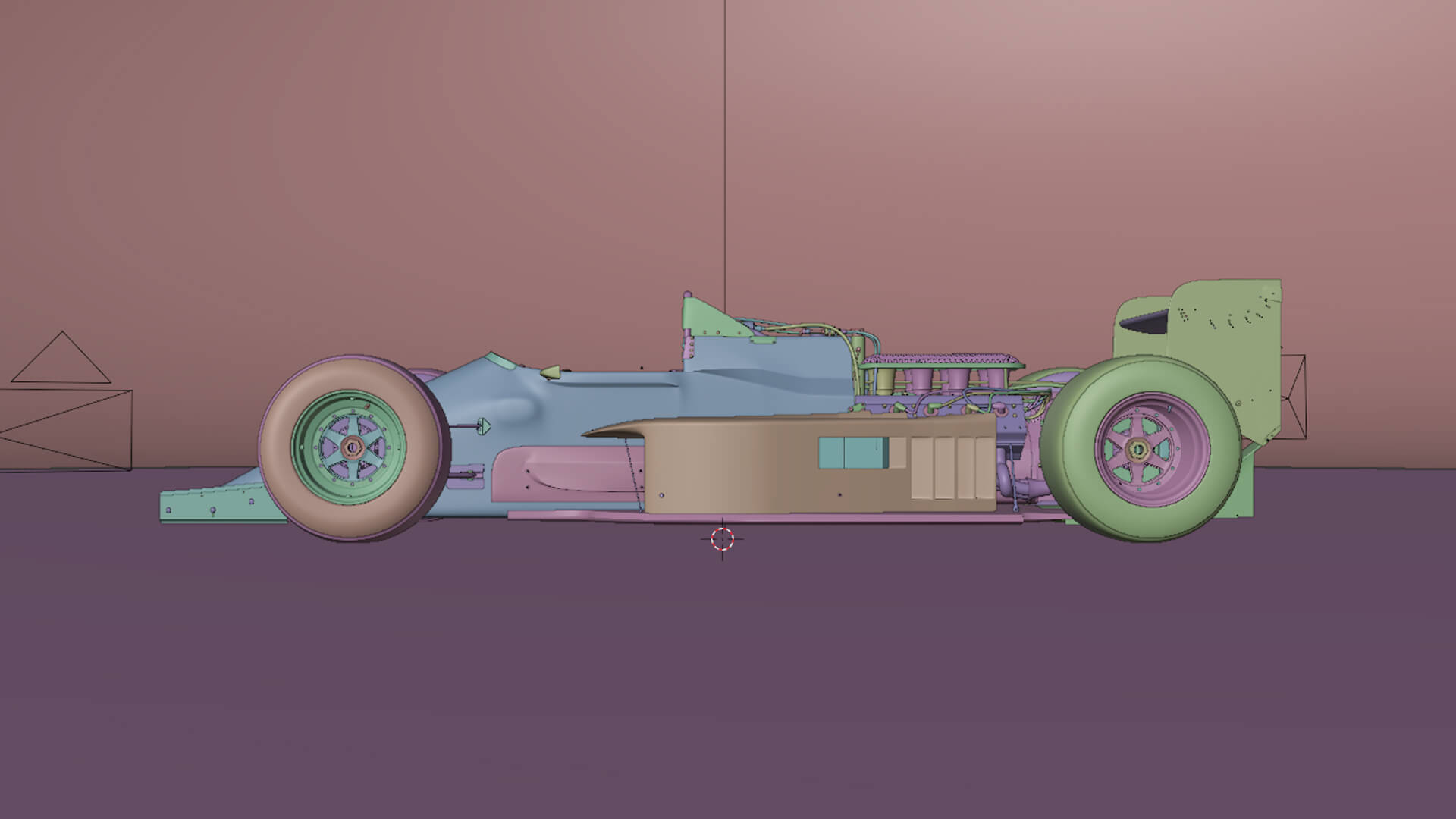 1987 March Leyton House 871 - 3D Model by artsbybildraw
