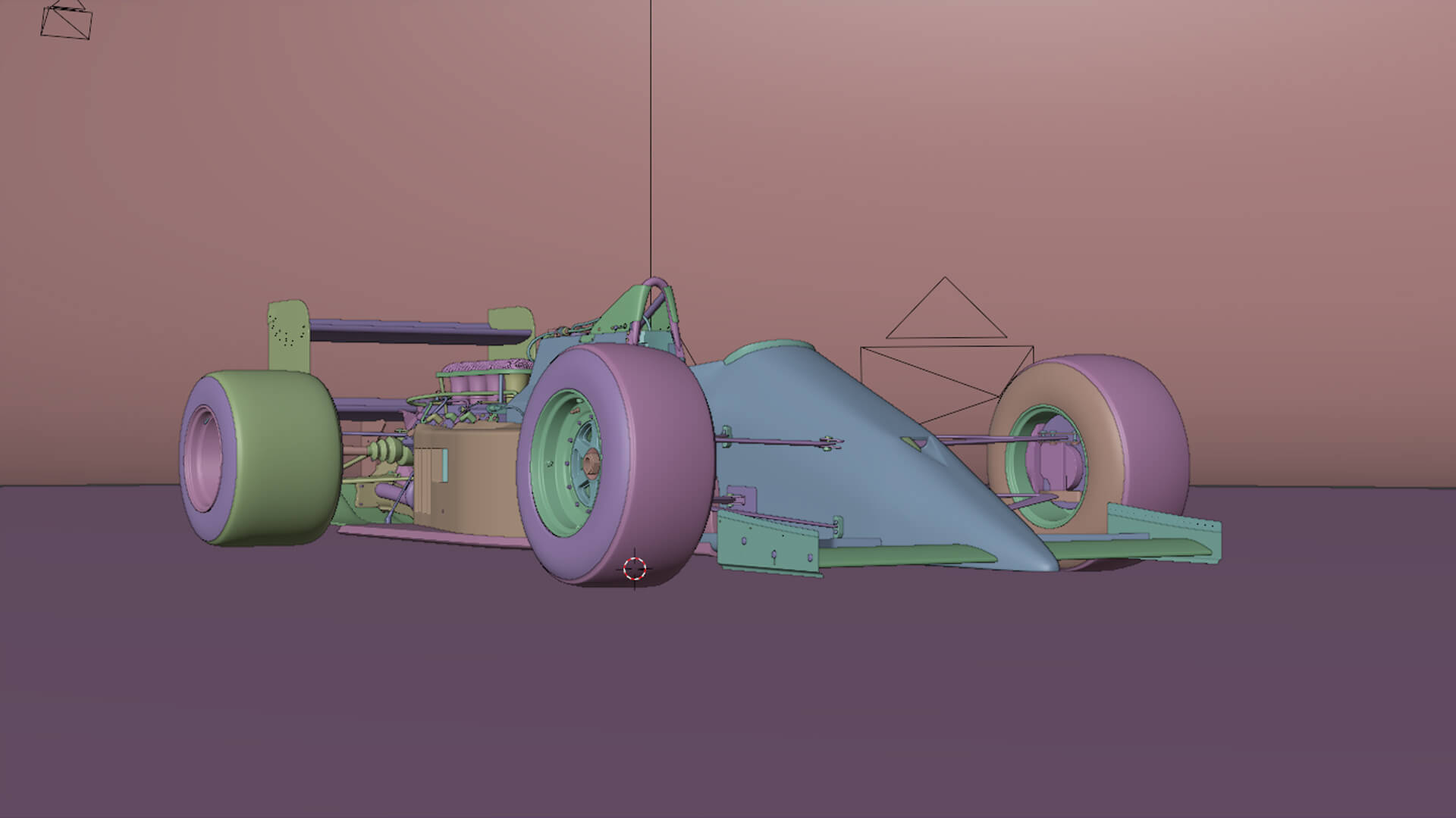 1987 March Leyton House 871 - 3D Model by artsbybildraw