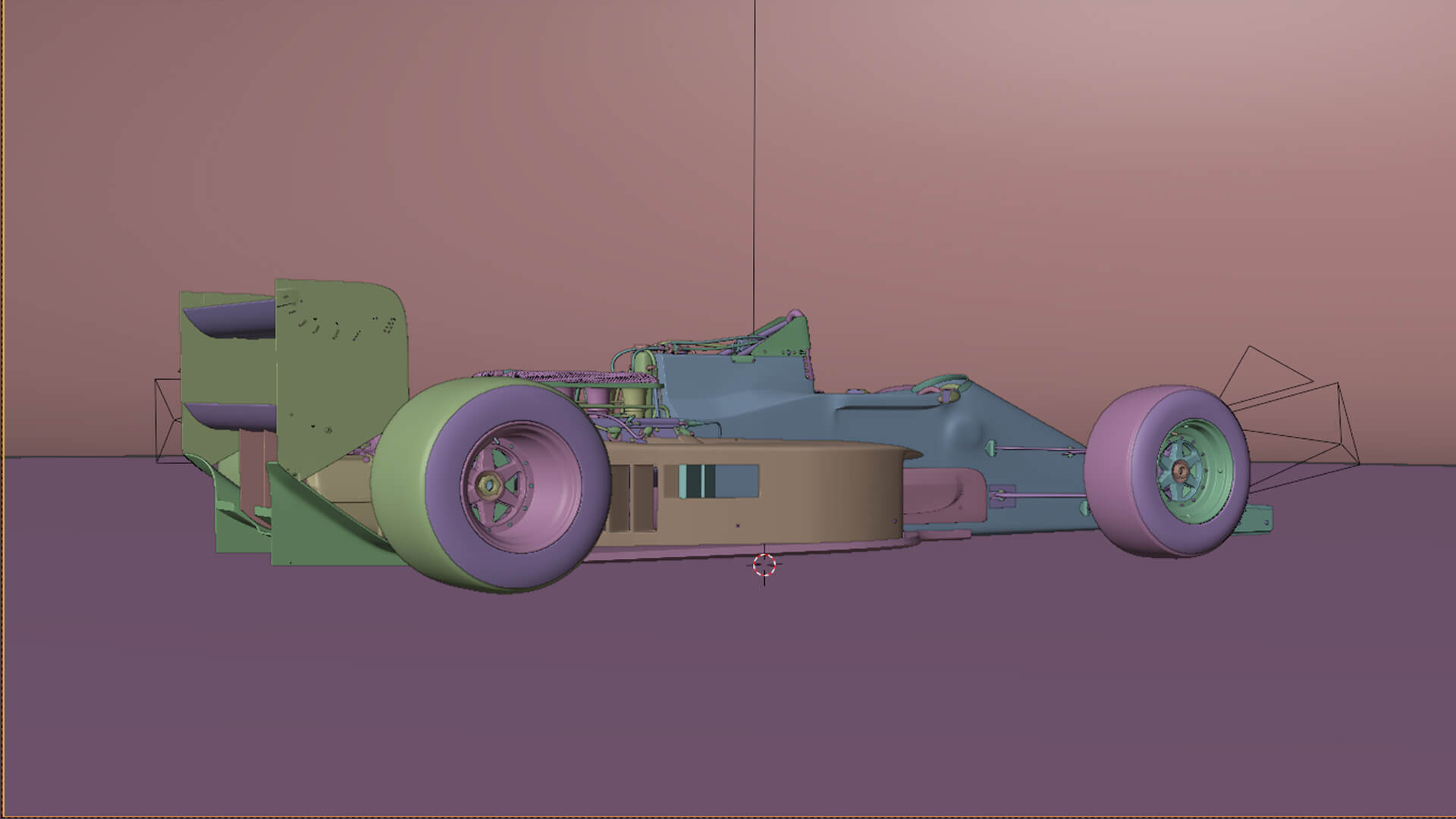 1987 March Leyton House 871 - 3D Model by artsbybildraw