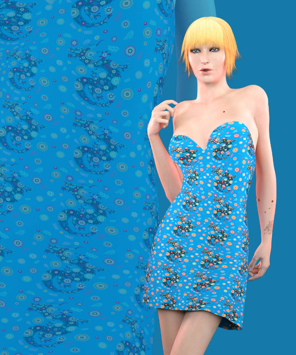 Floral Dragon Iray Shaders - Daz Content by artshock