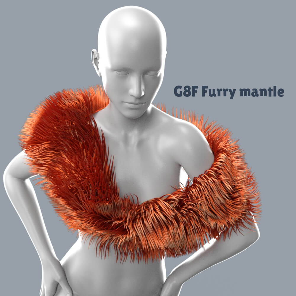 G8F Furry Mantle - Daz Content by artshock