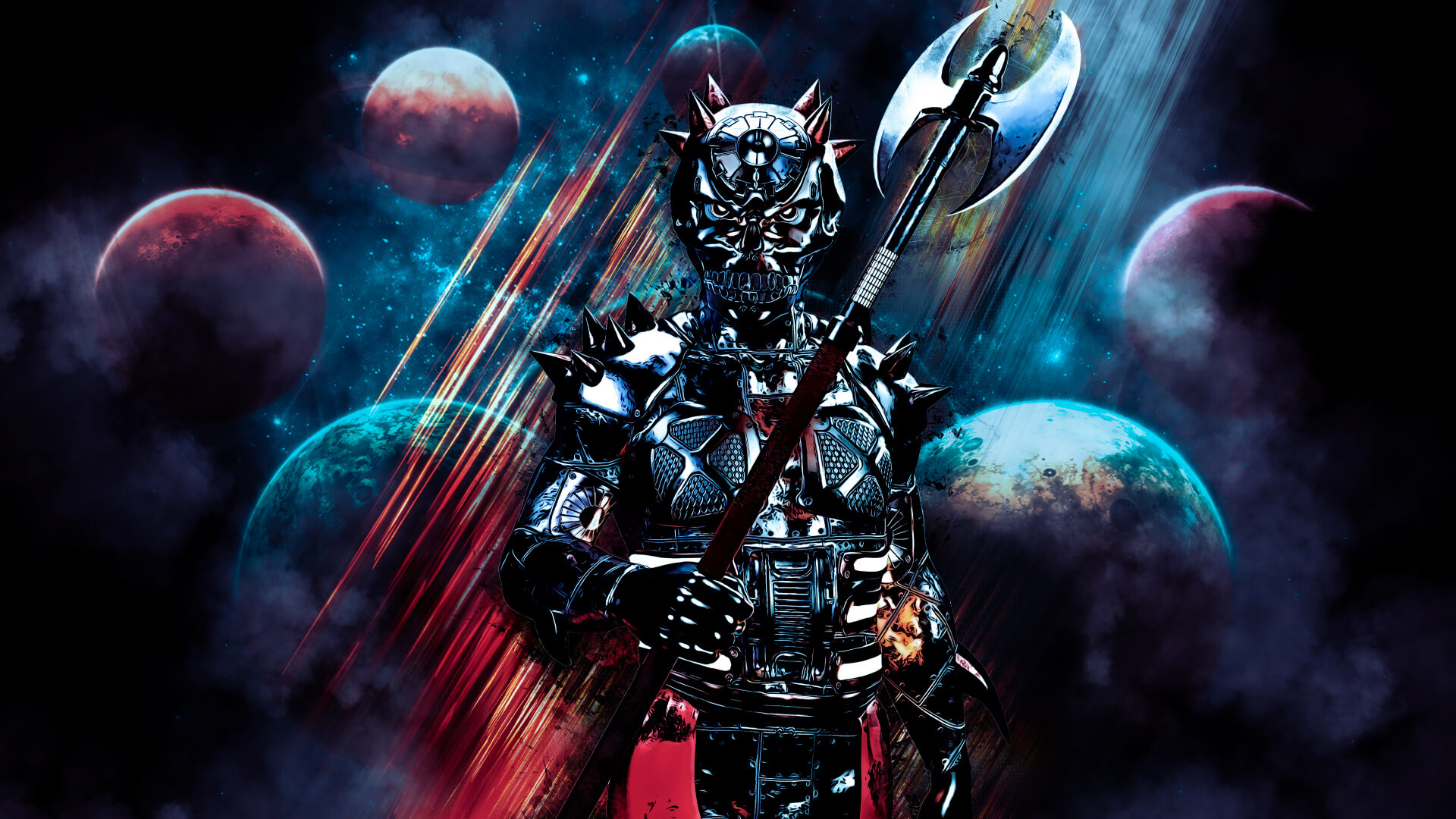 Galaxy Gods by artworksimpson | RenderHub Wallpapers