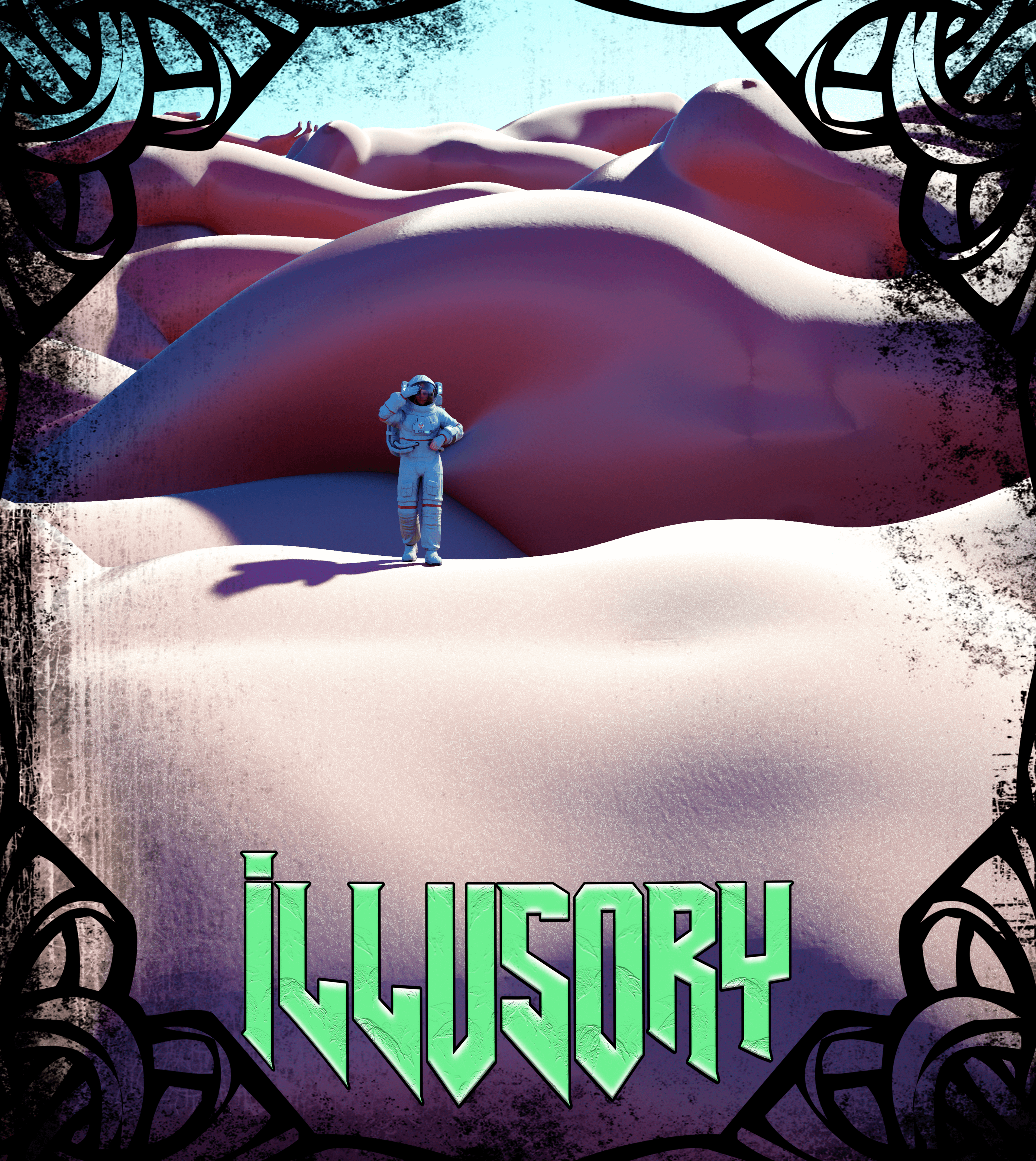 Illusory 3D Render, Digital Art by artworksimpson