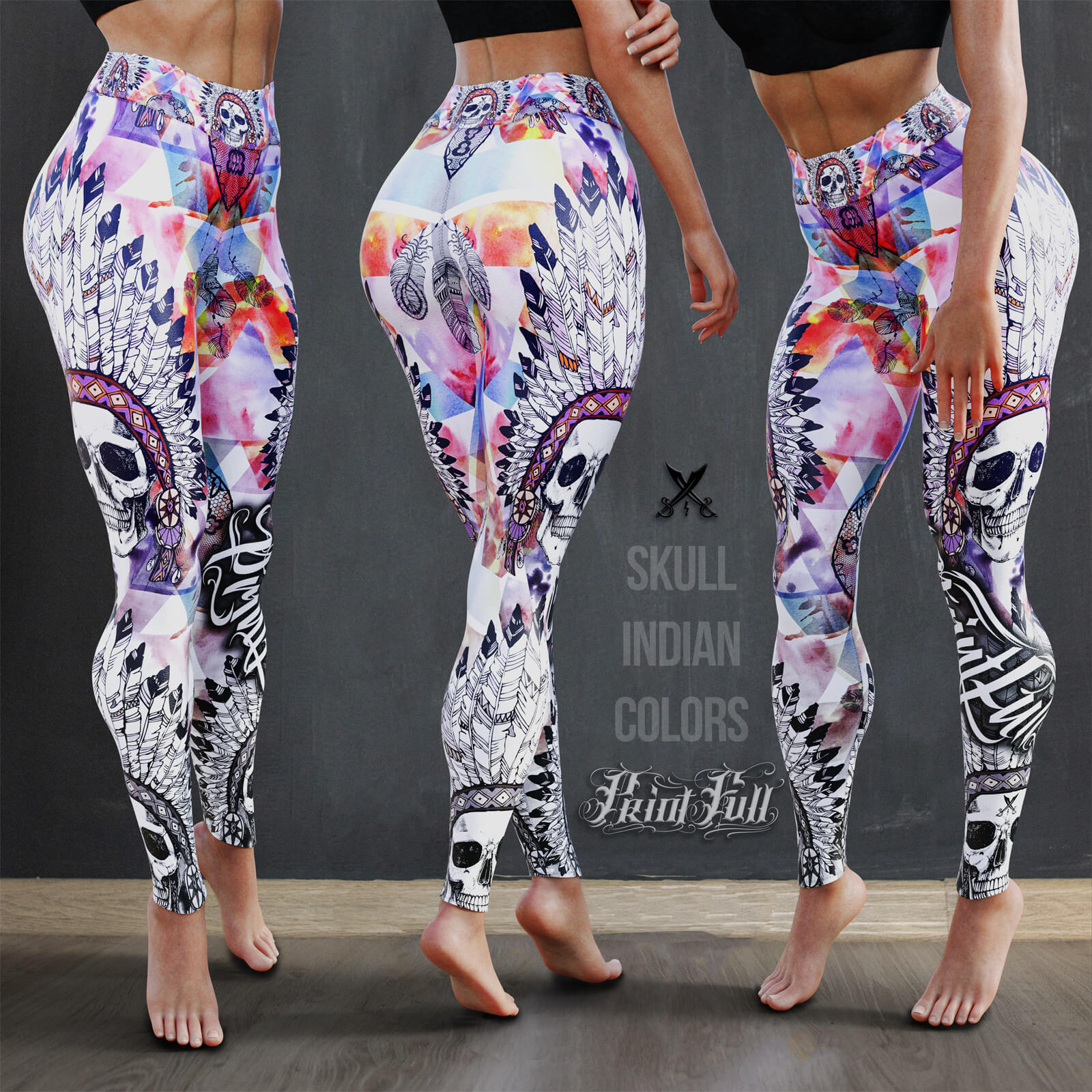 Legging Printfull Textures - Daz Content by artworksimpson