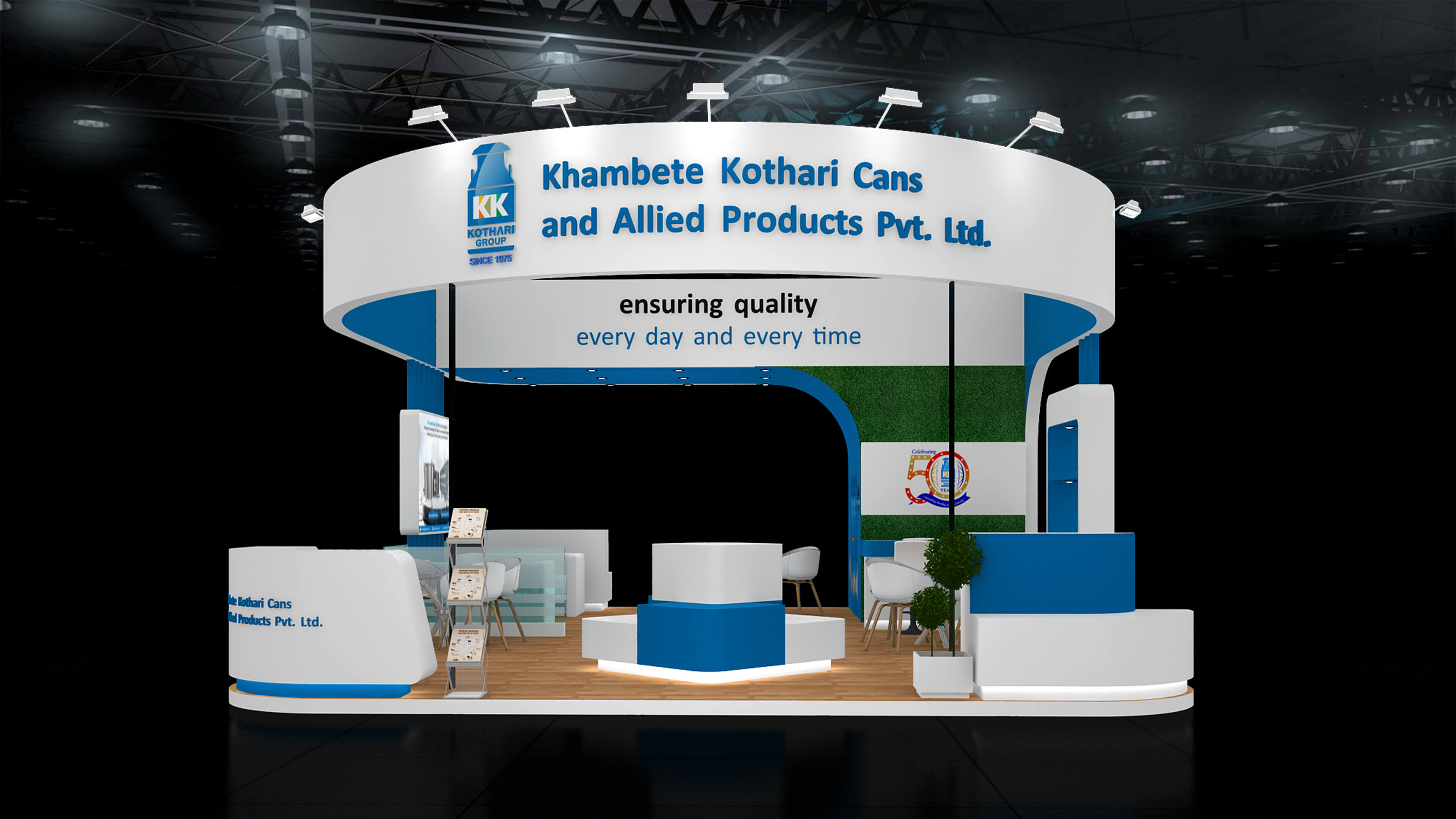 9Mtr X 7Mtr Exhibition Stand Design Made 3DS Max 2019 Low-PO 3D Model ...