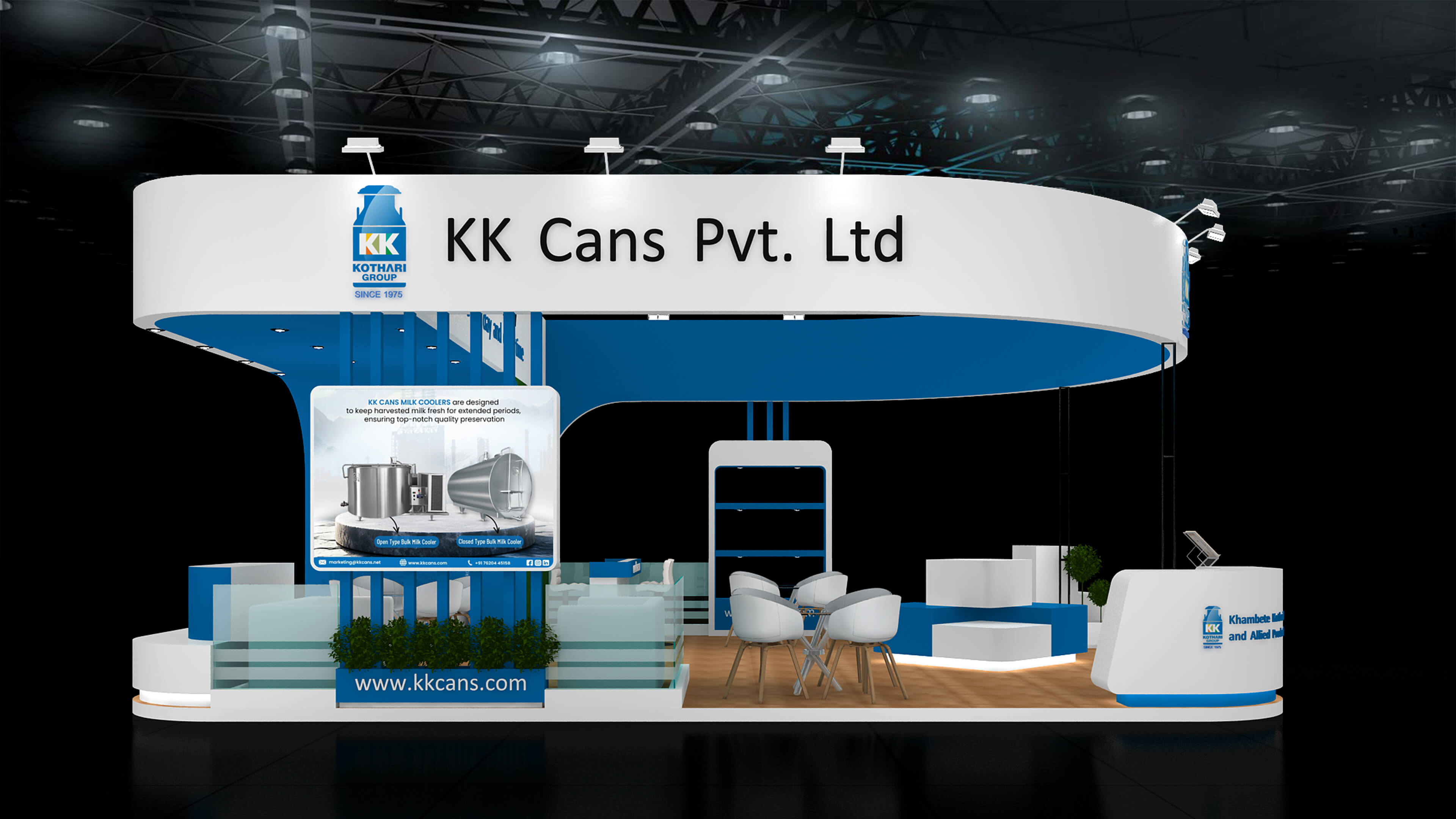 9Mtr X 7Mtr Exhibition Stand Design Made 3DS Max 2019 Low-PO 3D Model ...