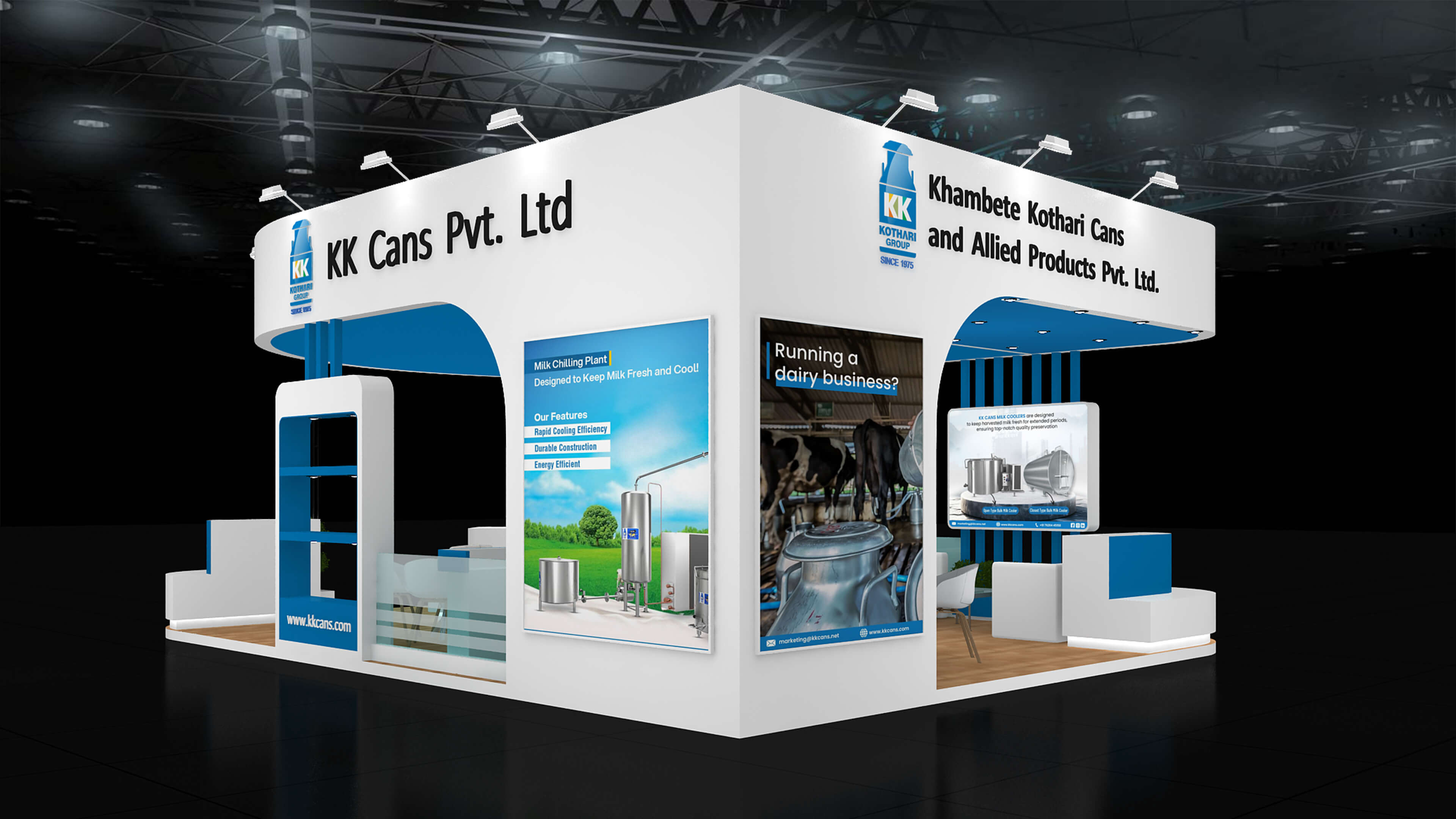 9Mtr X 7Mtr Exhibition Stand Design Made 3DS Max 2019 Low-PO 3D Model ...