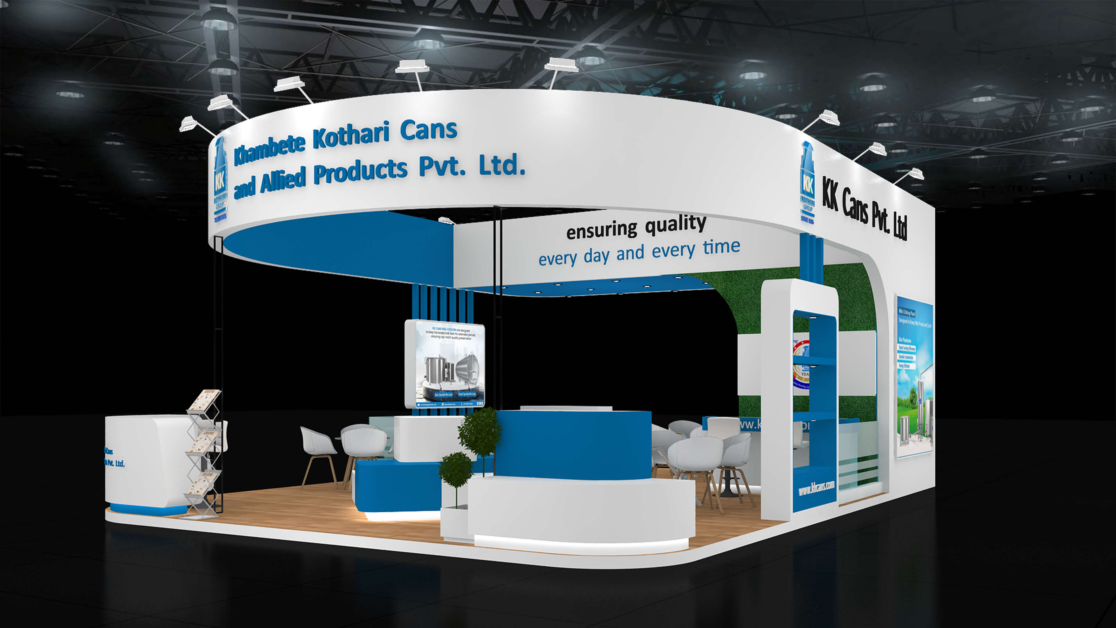 9Mtr X 7Mtr Exhibition Stand Design Made 3DS Max 2019 Low-PO 3D Model ...