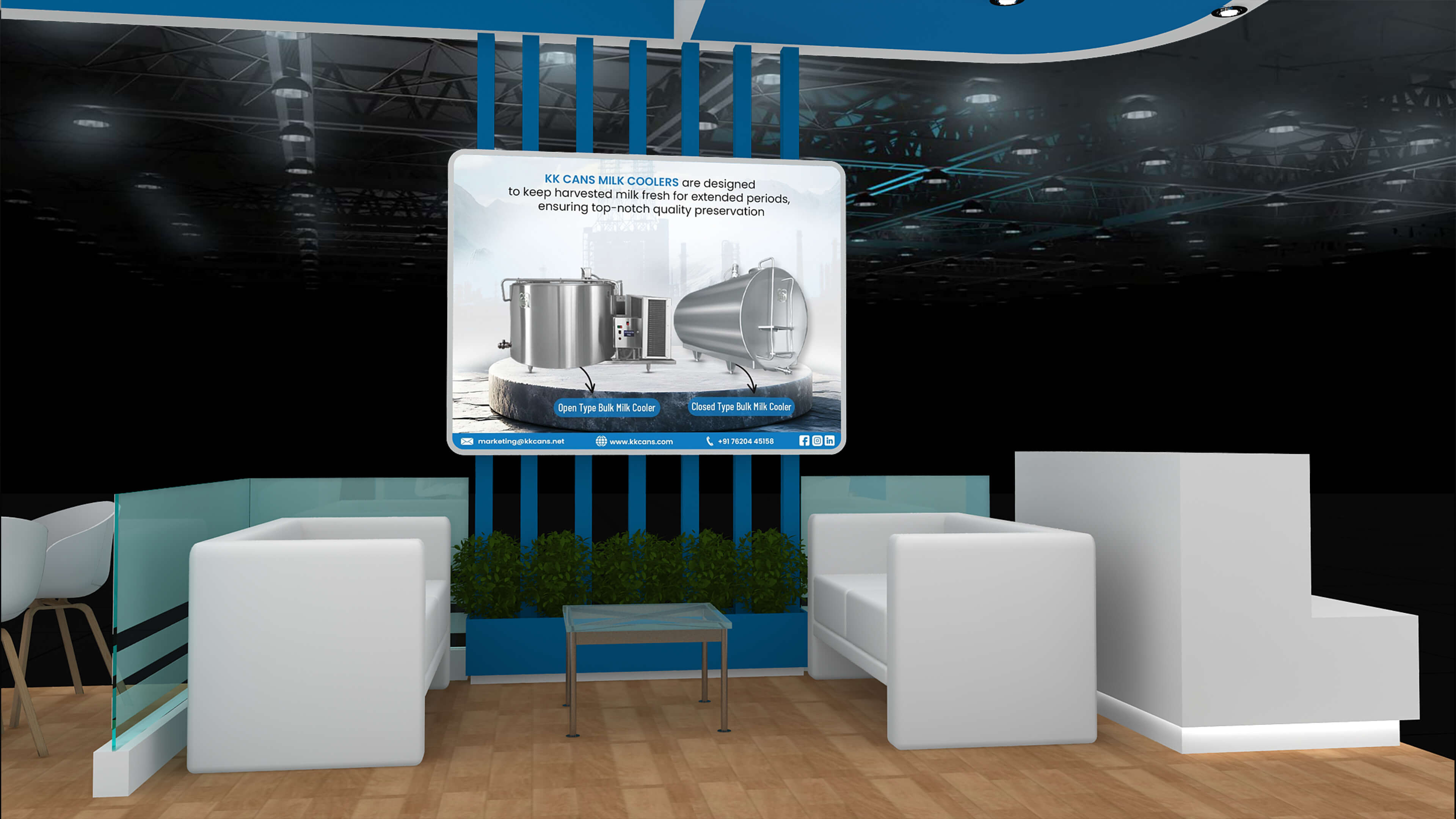 9Mtr X 7Mtr Exhibition Stand Design Made 3DS Max 2019 Low-PO 3D Model ...
