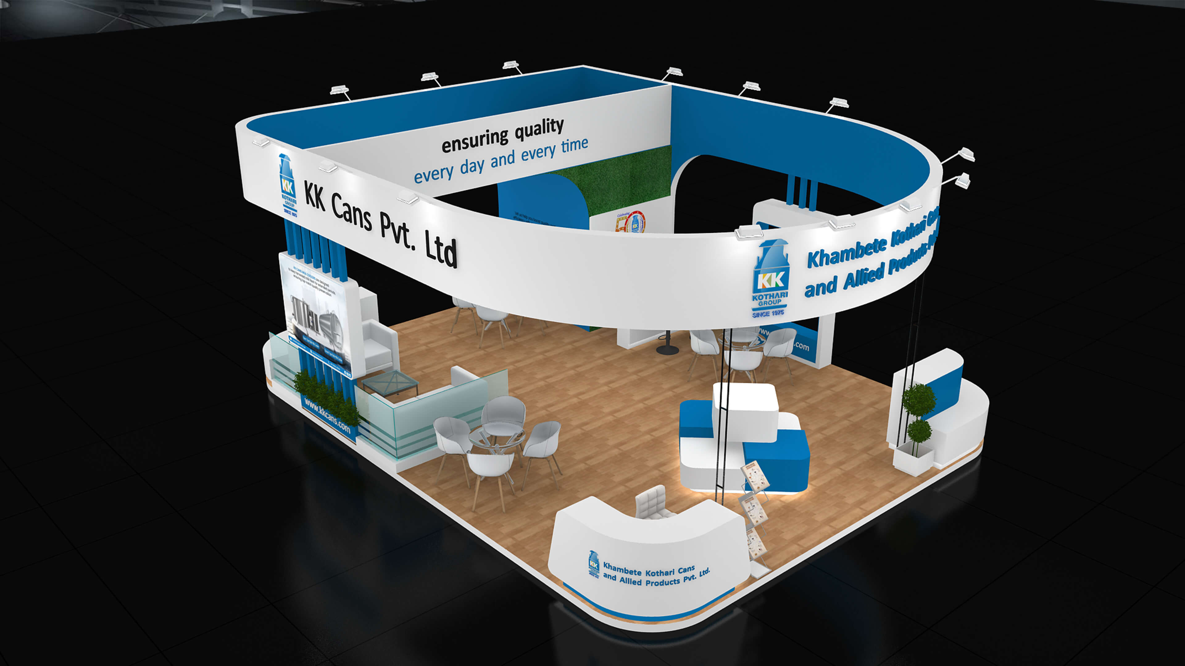 9Mtr X 7Mtr Exhibition Stand Design Made 3DS Max 2019 Low-PO 3D Model ...