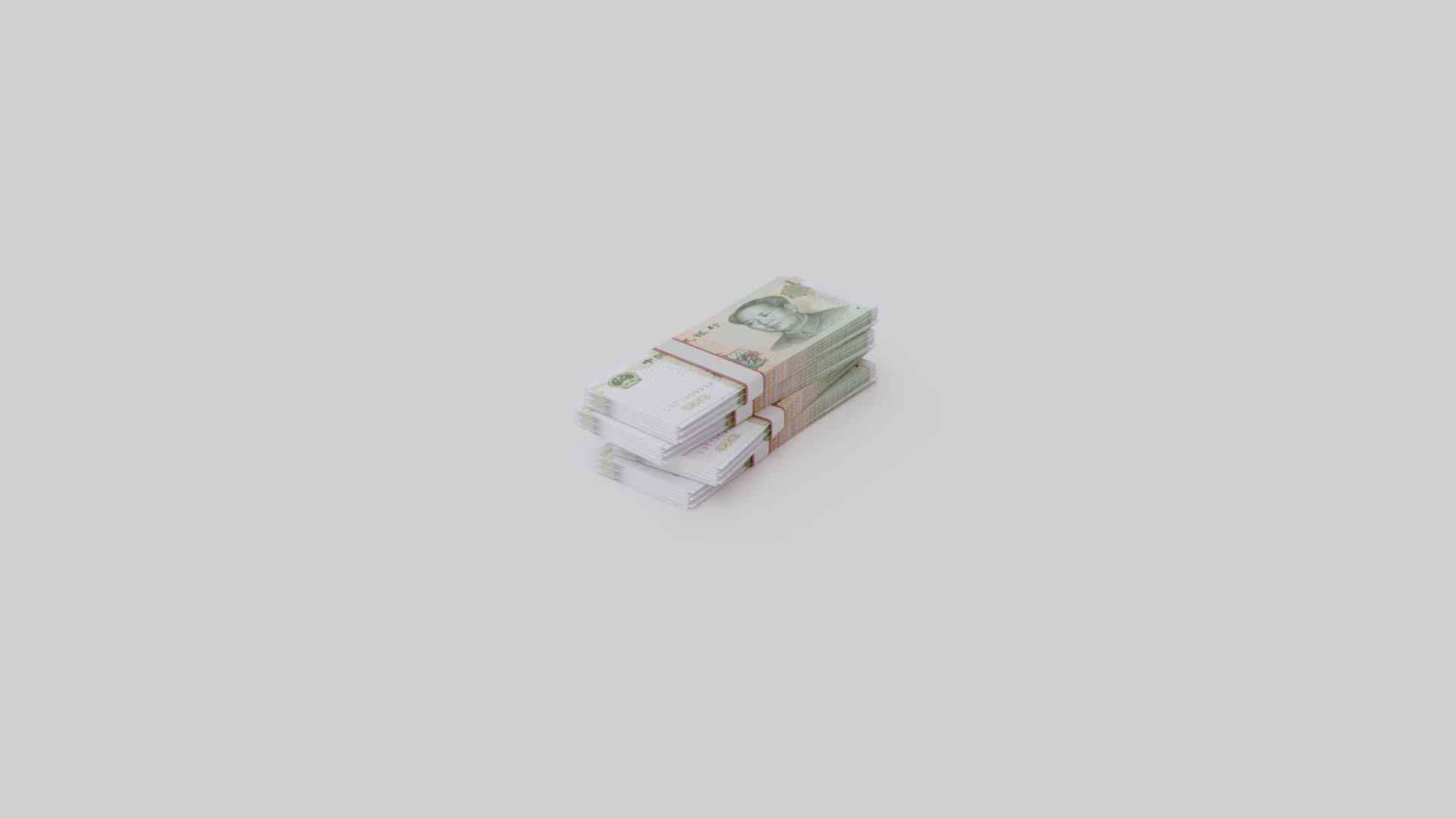 1 Chinese Renminbi CNH Currency - 3D Model by Arupsaha