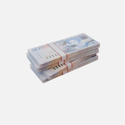 10 East Caribbean Dollar XCD - 3D Model by Arupsaha