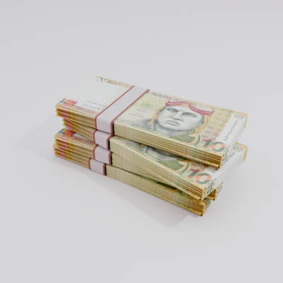 10 Peruvian Sol Currency - 3D Model by Arupsaha
