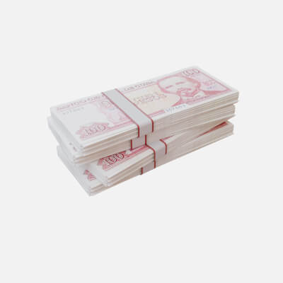 100 Cuban Peso CUP - 3D Model by Arupsaha