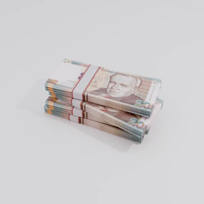 20 Peruvian Soles Currency - 3D Model by Arupsaha