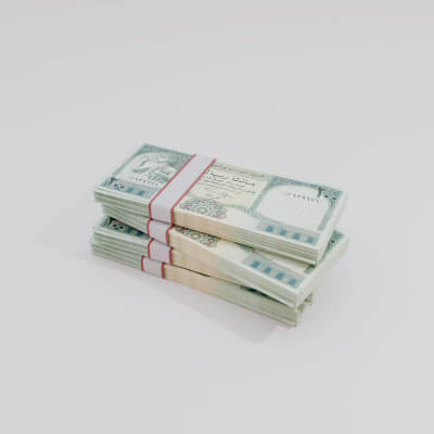 200 Yemen Yemeni Rial Currency - 3D Model by Arupsaha