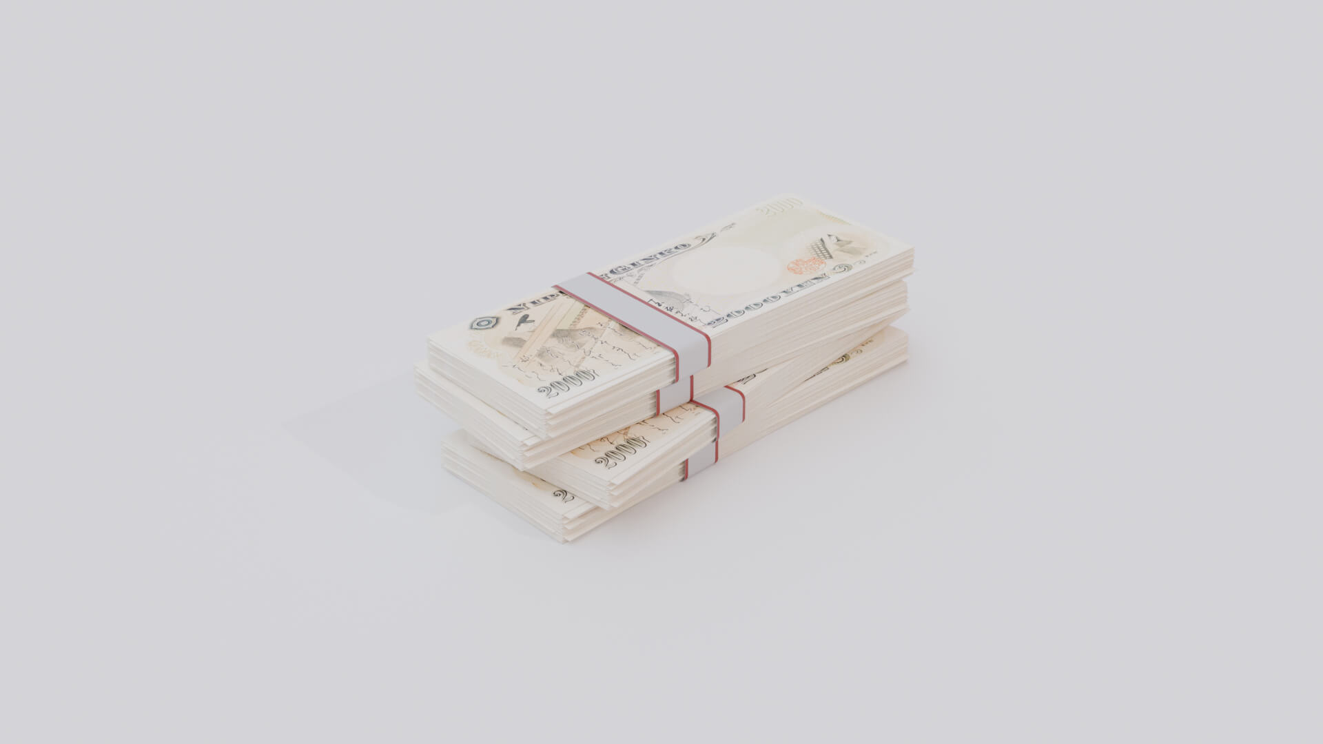 2000 Japanese Yen JPY Currency - 3D Model by Arupsaha