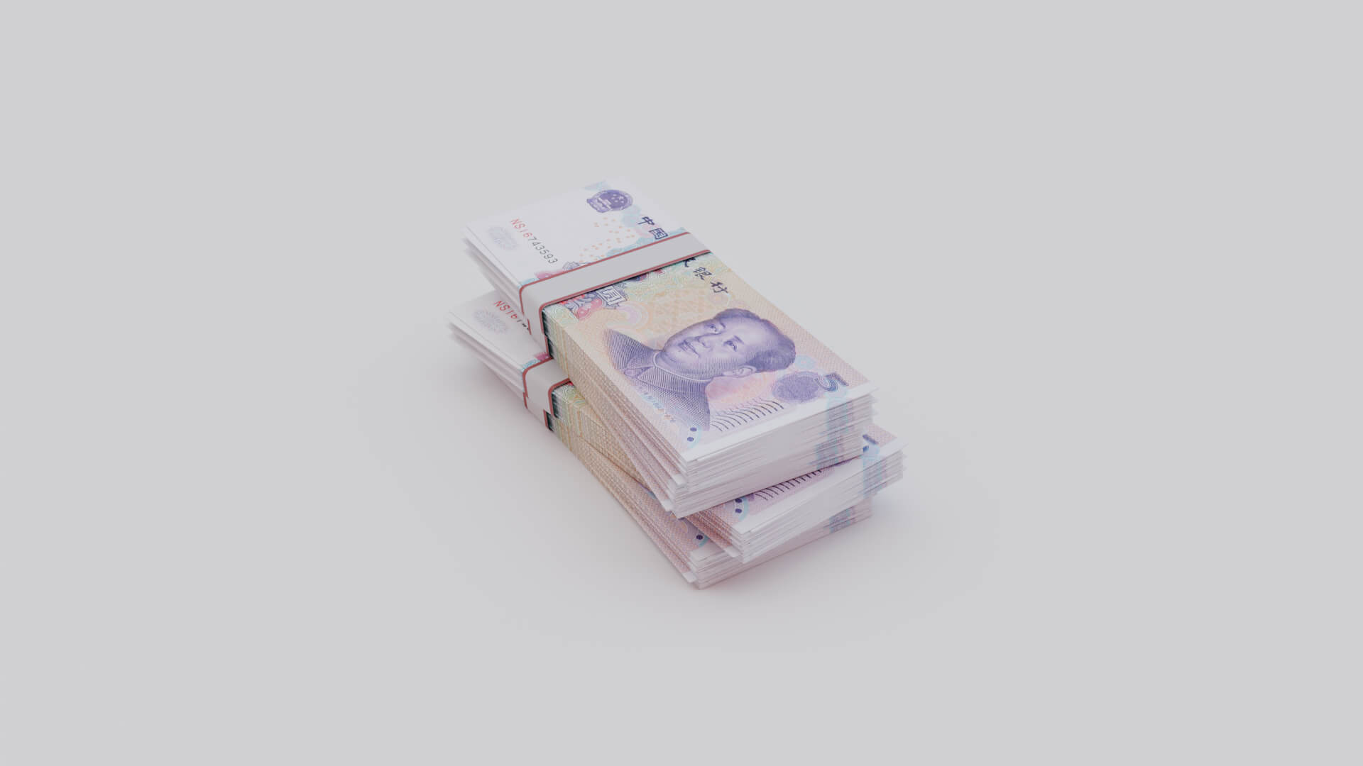 5 Chinese Renminbi CNH Currency - 3D Model by Arupsaha