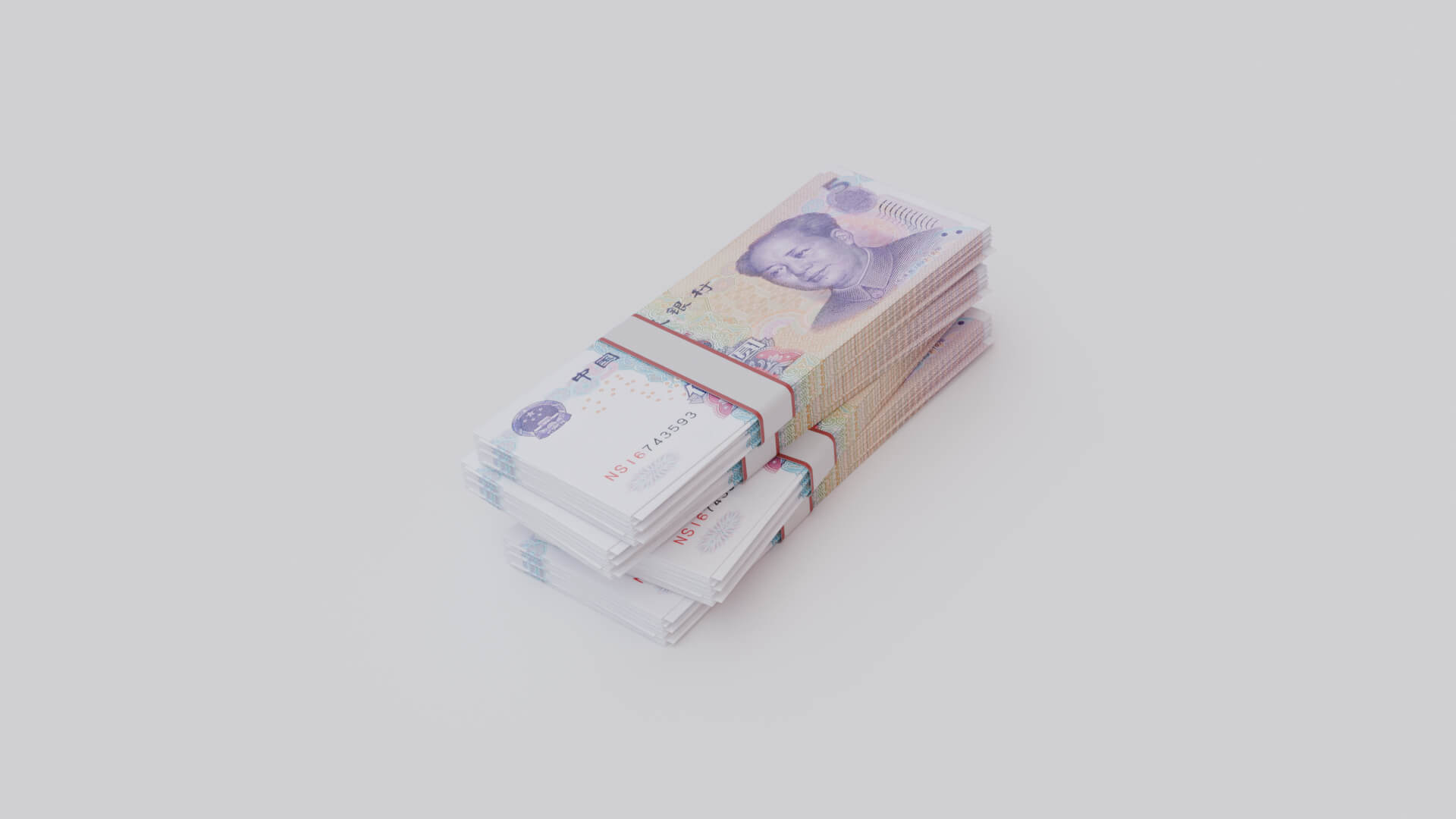 5 Chinese Renminbi CNH Currency - 3D Model by Arupsaha