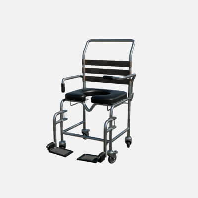 Attendant Propelled Shower Commode - 3D Model by Arupsaha