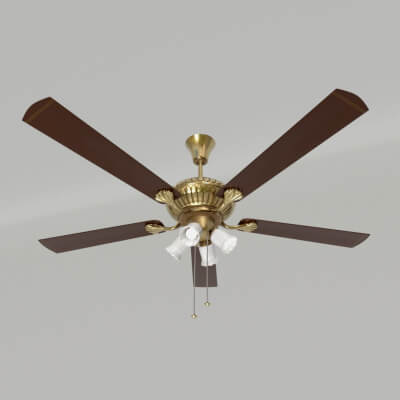 Ceiling Fan 08 - 3D Model by Arupsaha