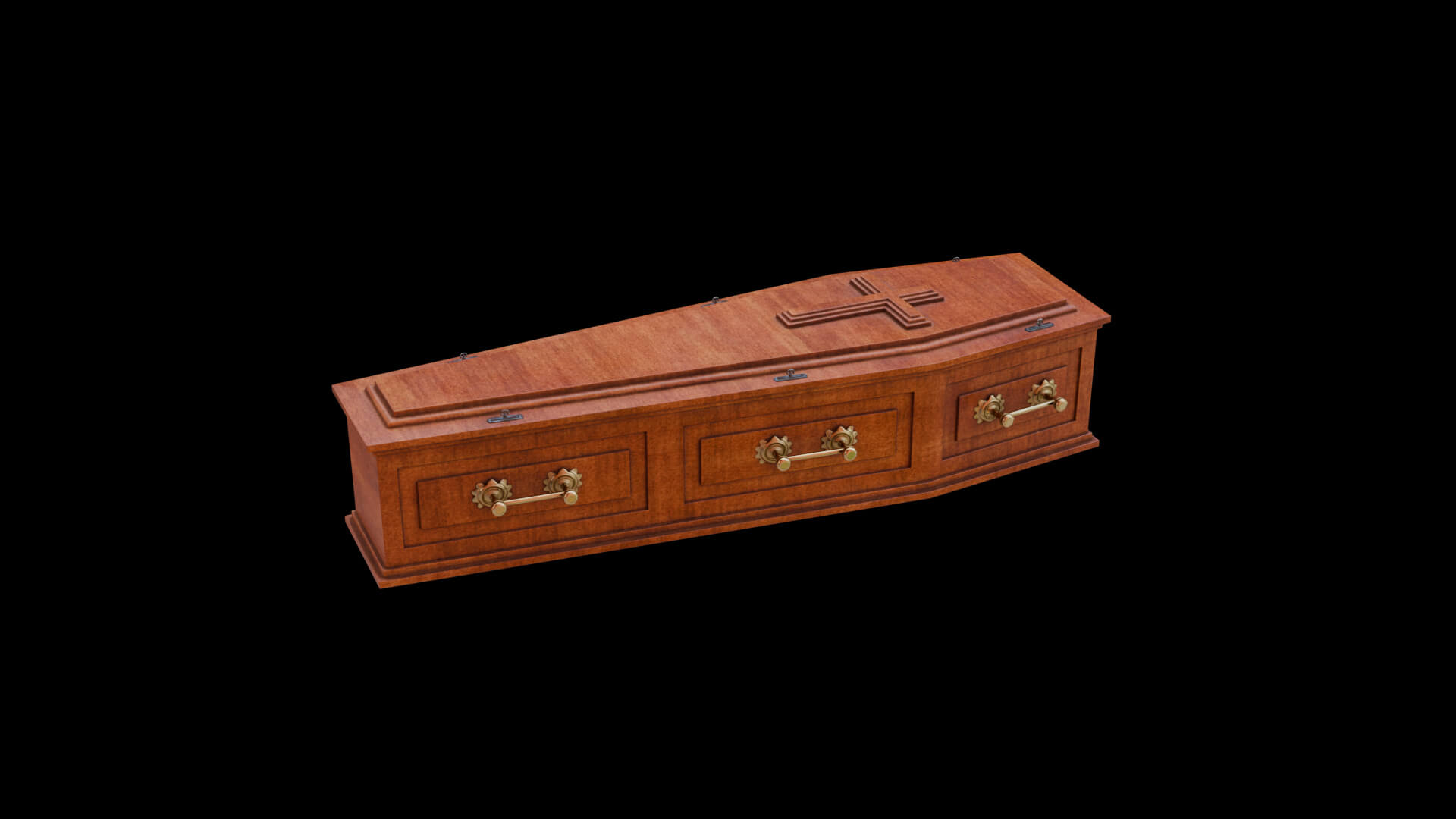 Coffin 3D Model by Arupsaha