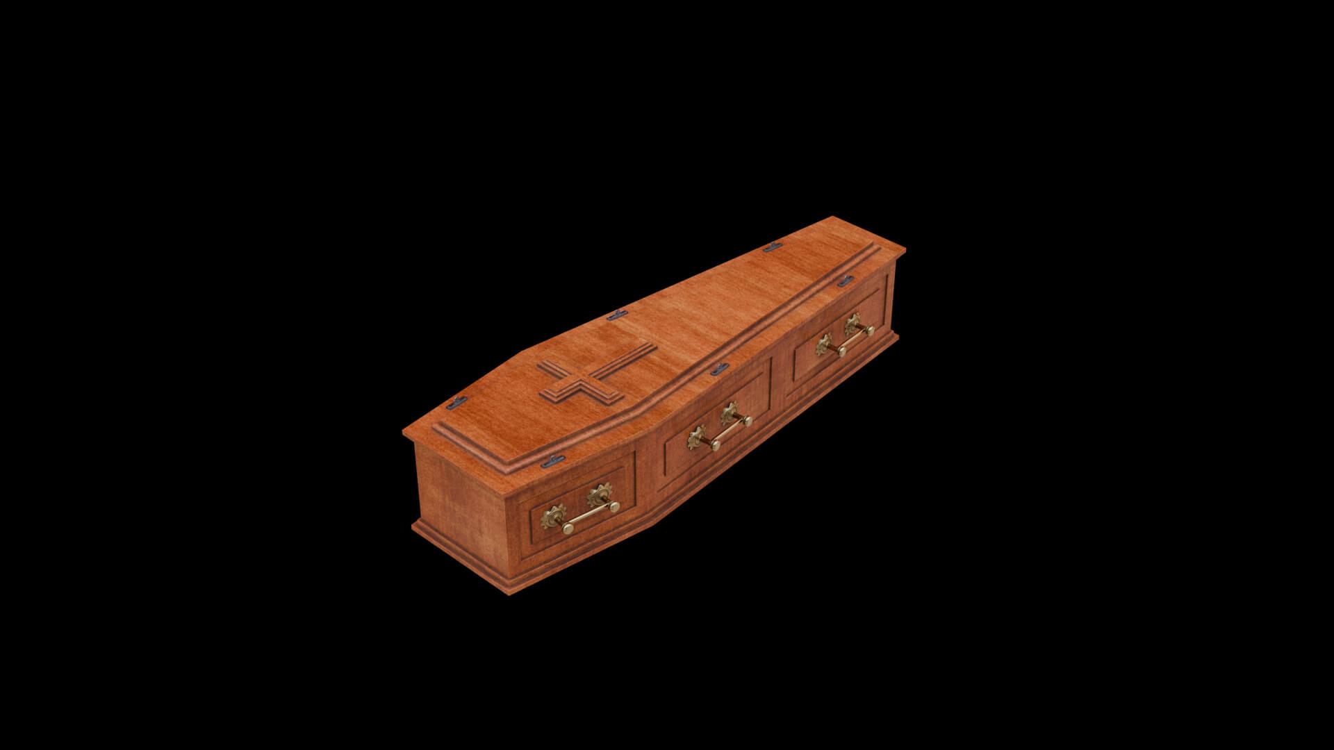 Coffin 3D Model by Arupsaha