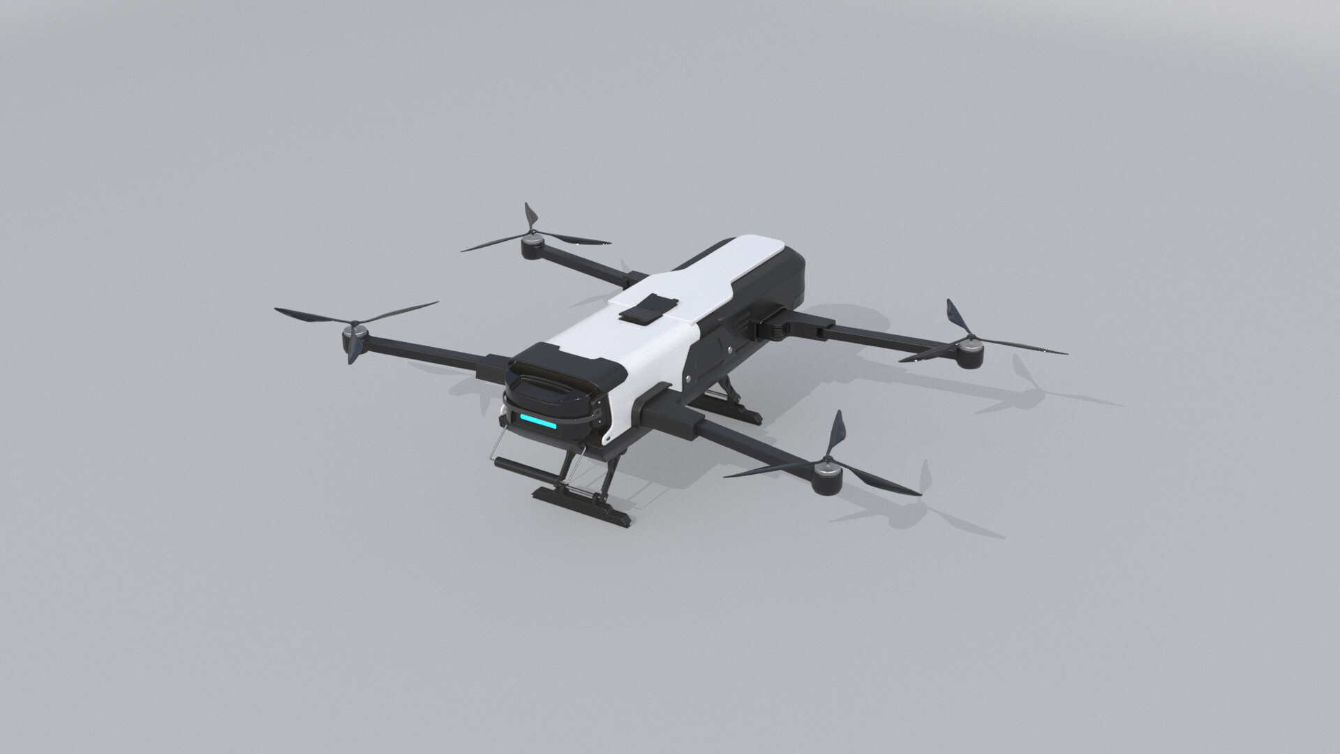 Commercial Drone - 3D Model by Arupsaha