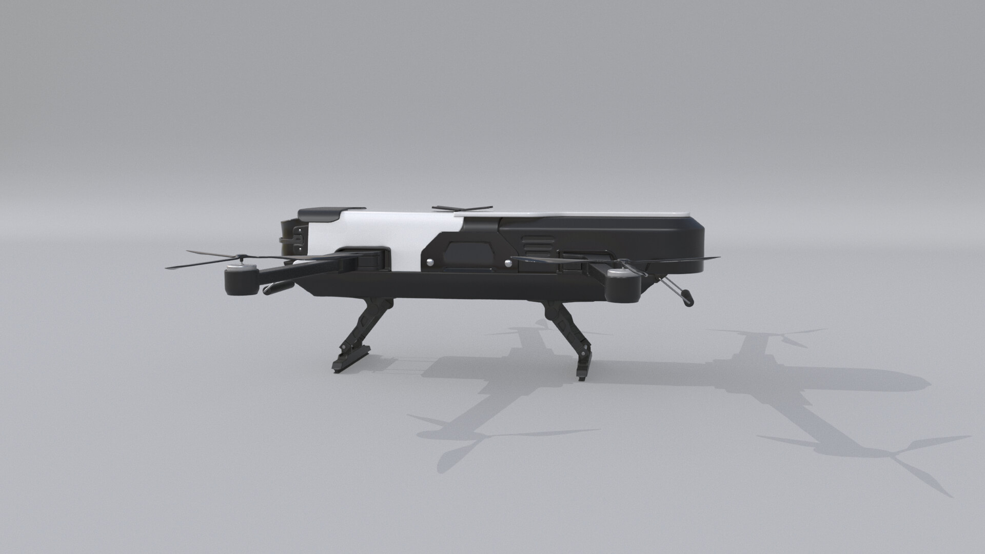 Commercial Drone - 3D Model by Arupsaha