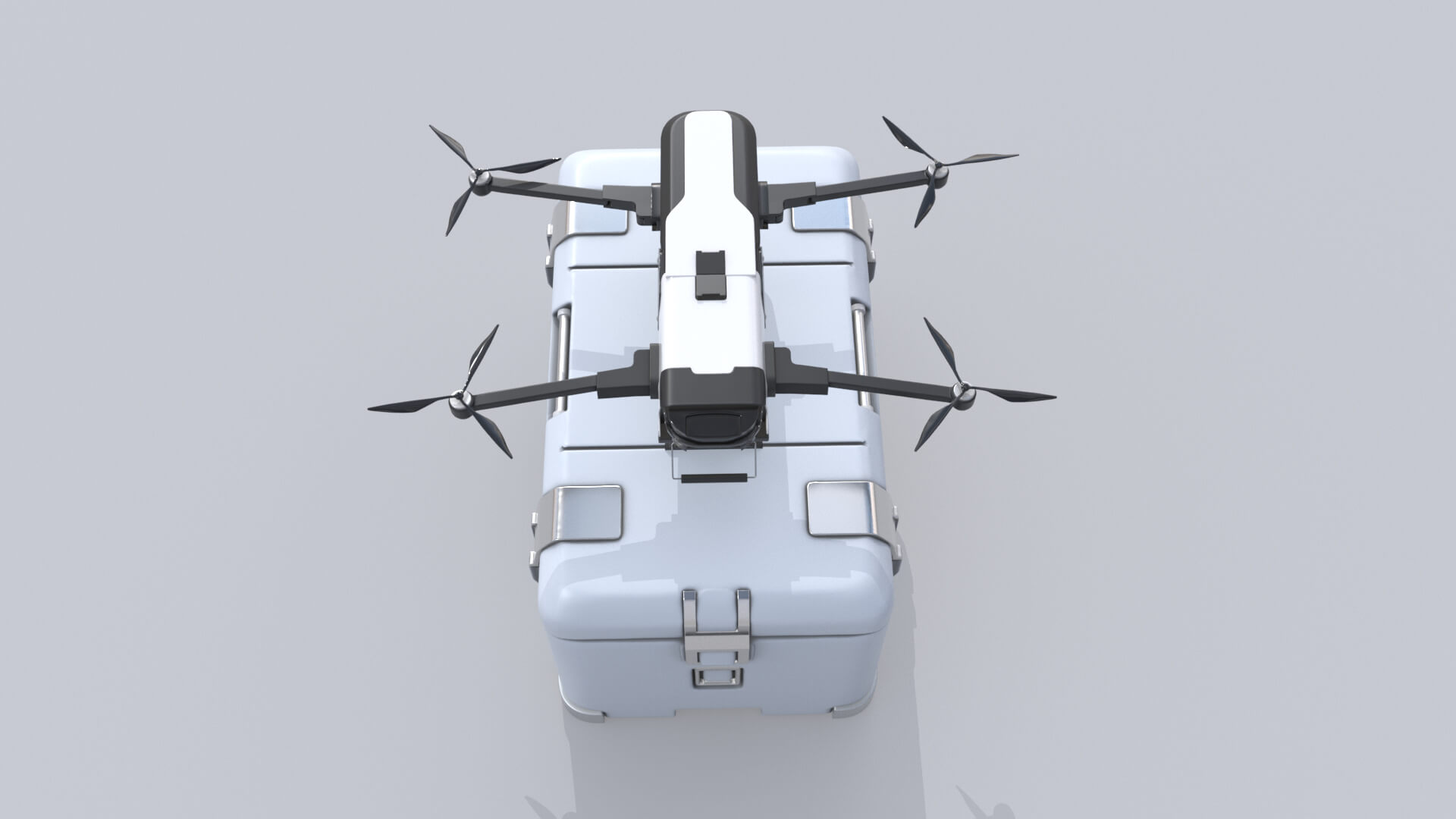 Food Delivery Drone - 3D Model by Arupsaha