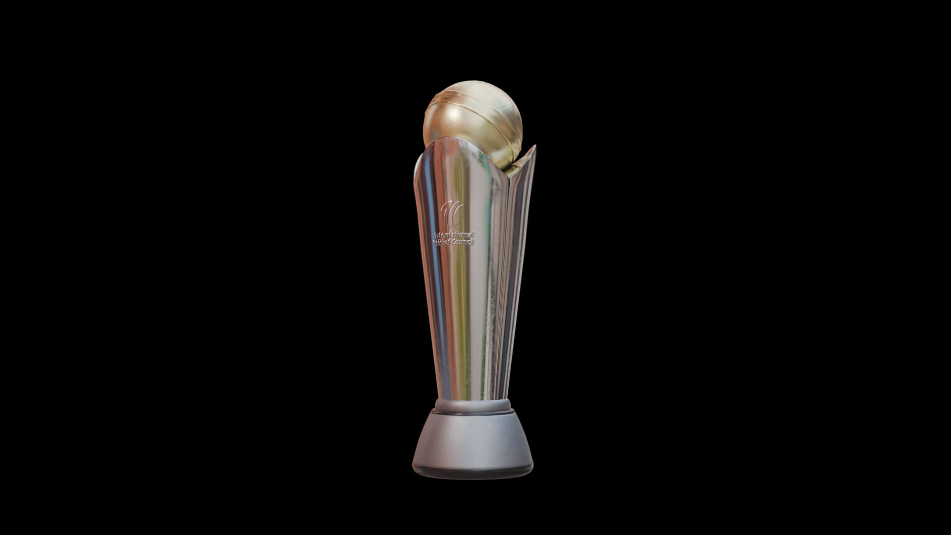 Icc Champions Trophy - 3D Model by Arupsaha