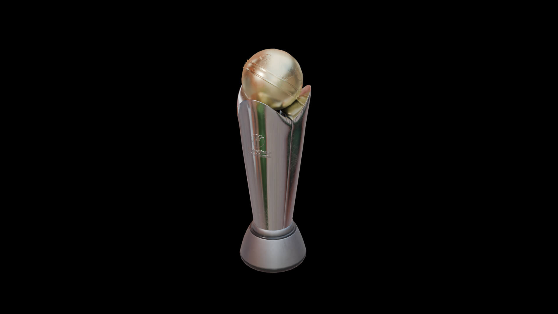 Icc Champions Trophy - 3D Model by Arupsaha