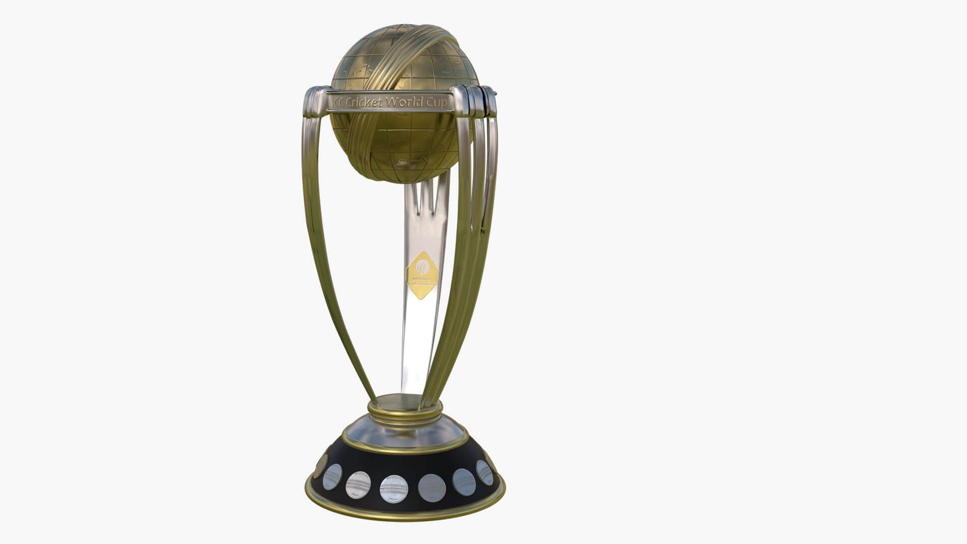 Icc Cricket World Cup Trophy - 3D Model by Arupsaha